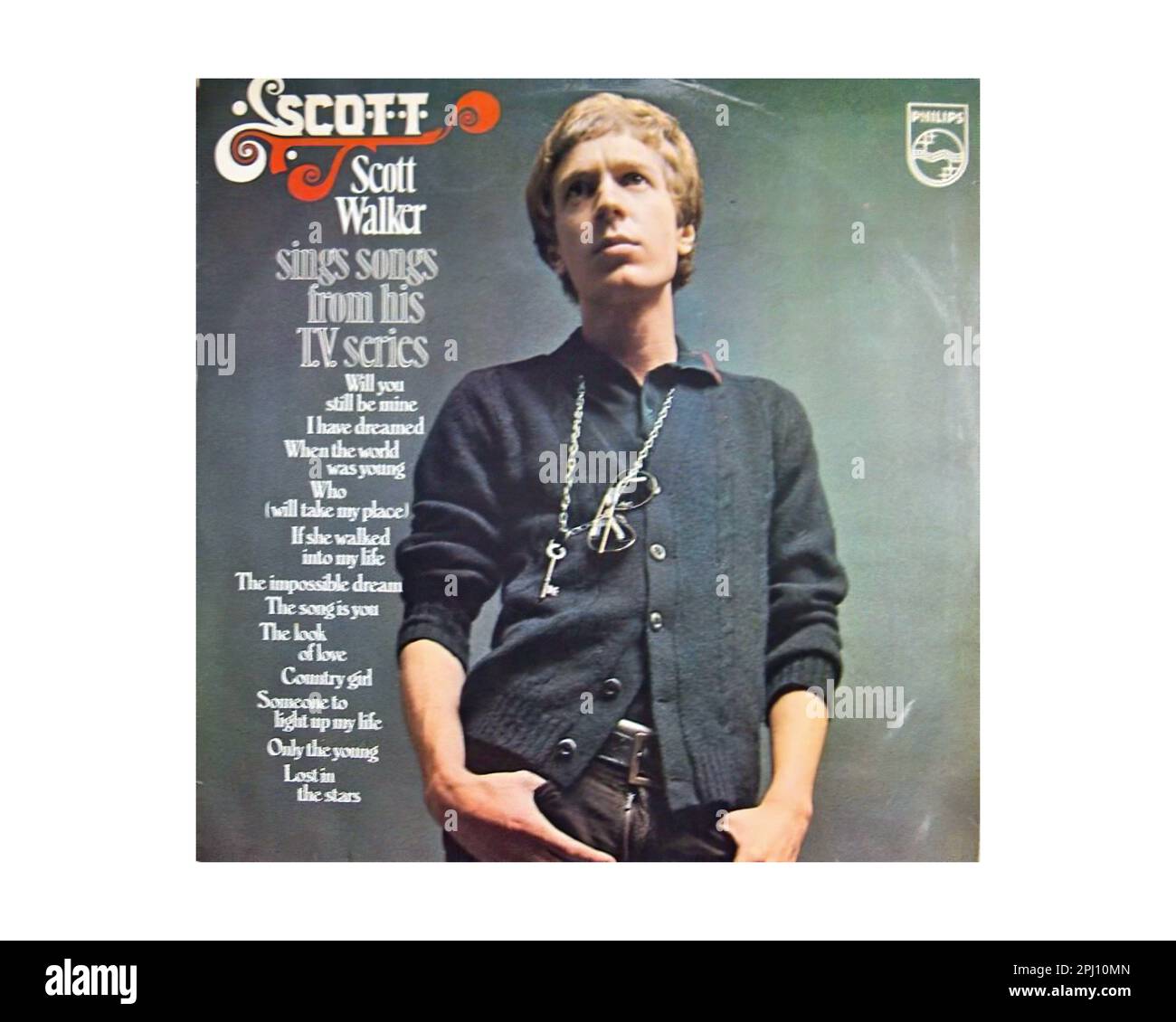 Walker Scott 1969 - Vintage U.K. LP vinyl record Stock Photo - Alamy