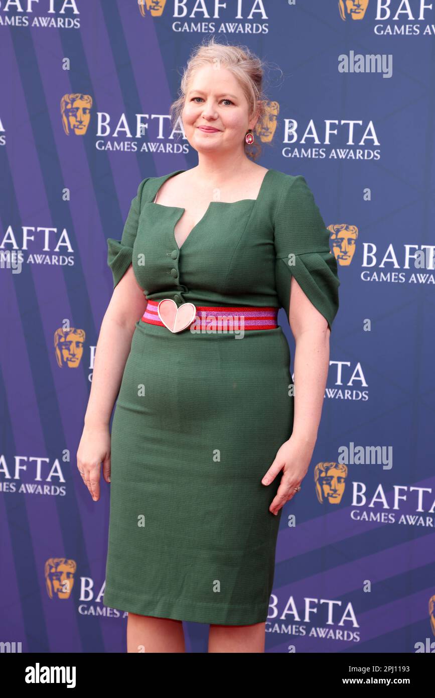 Siobhan Reddy arriving for the BAFTA Games Awards at the Queen ...