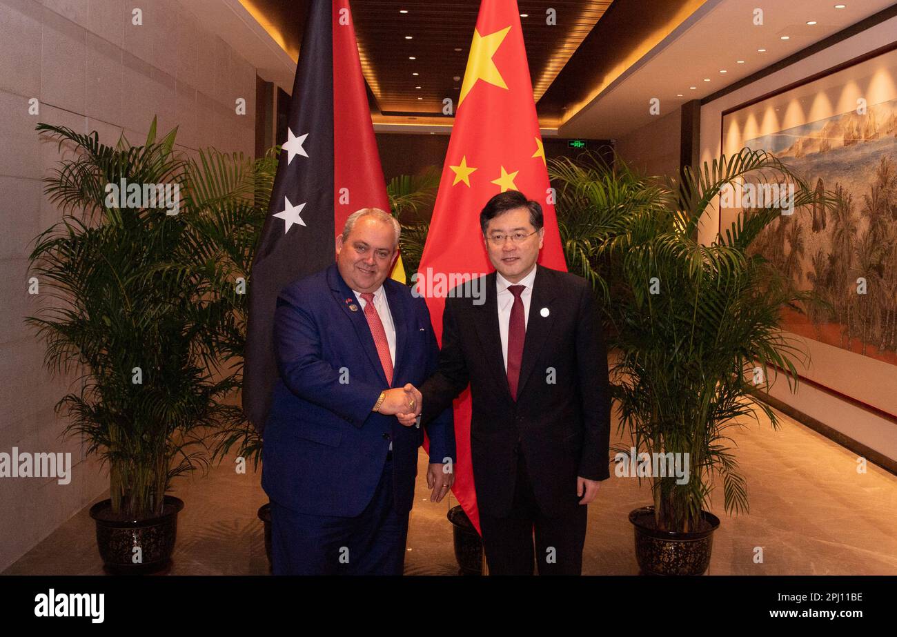 Boao, China's Hainan Province. 30th Mar, 2023. Chinese State Councilor ...