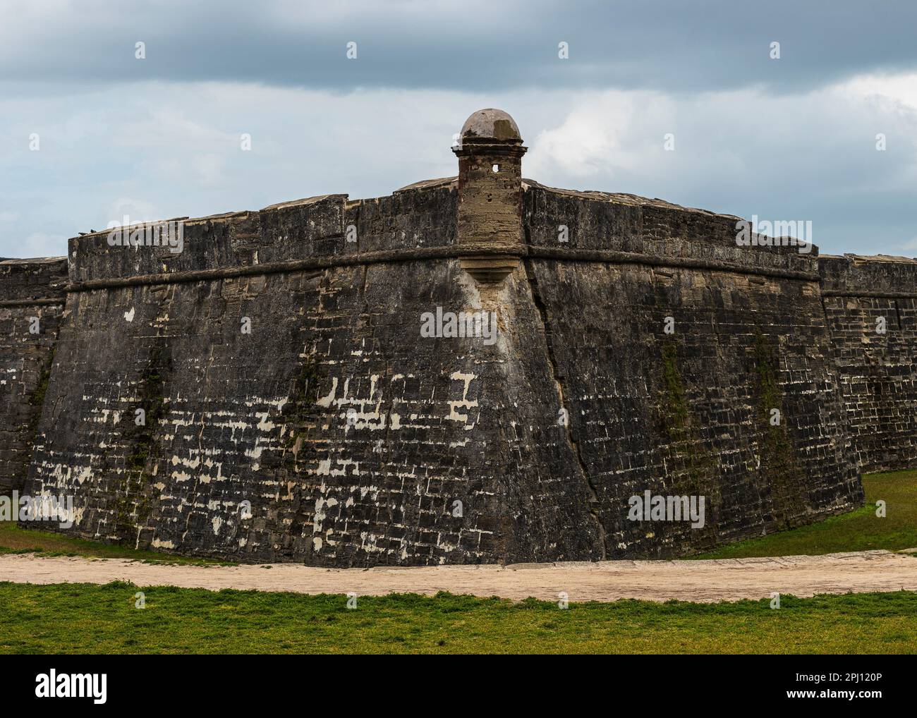 Castillo de San Marcos, in the oldest city of US: St. Augustine ...