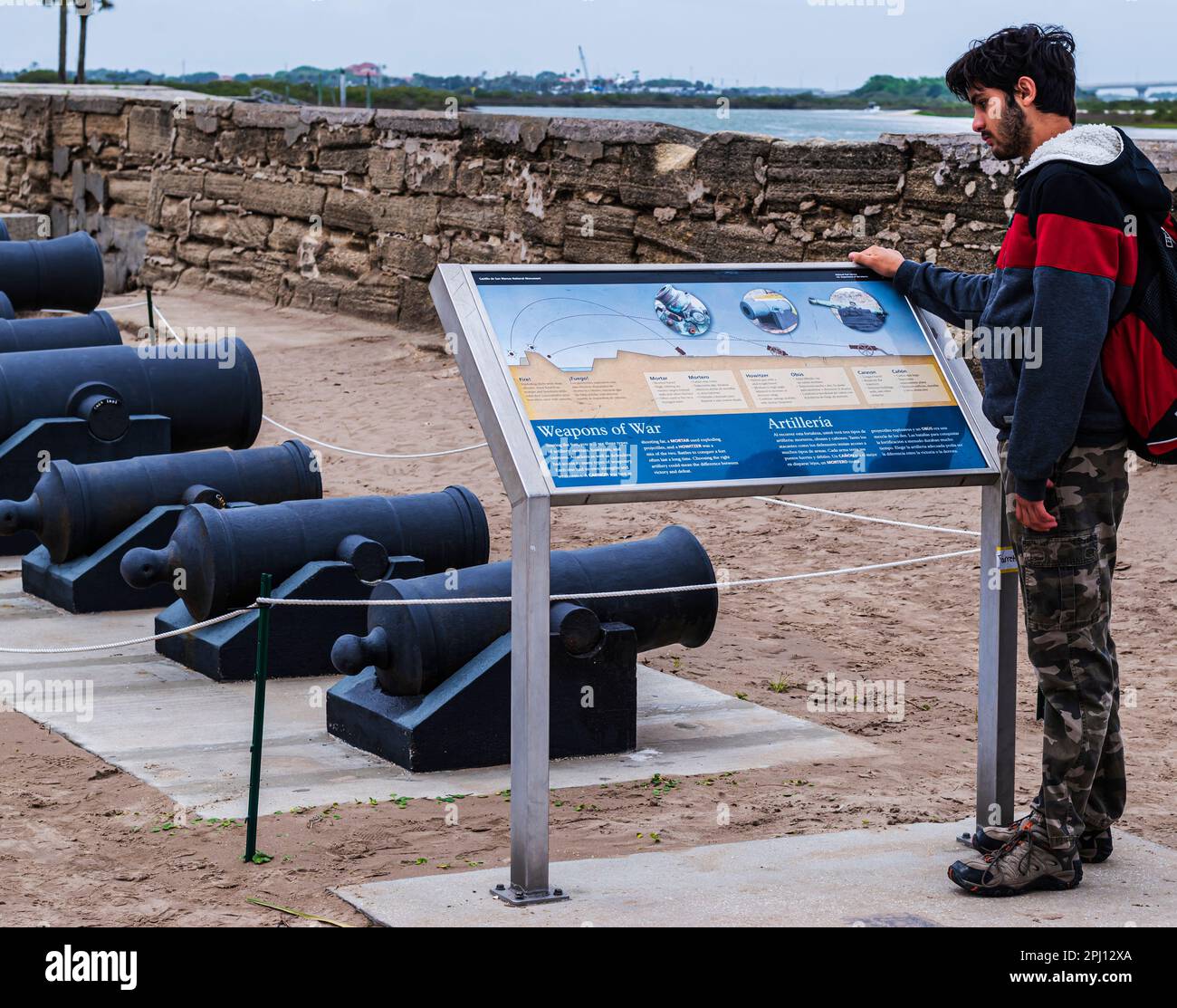 Castillo de San Marcos, in the oldest city of US: St. Augustine ...