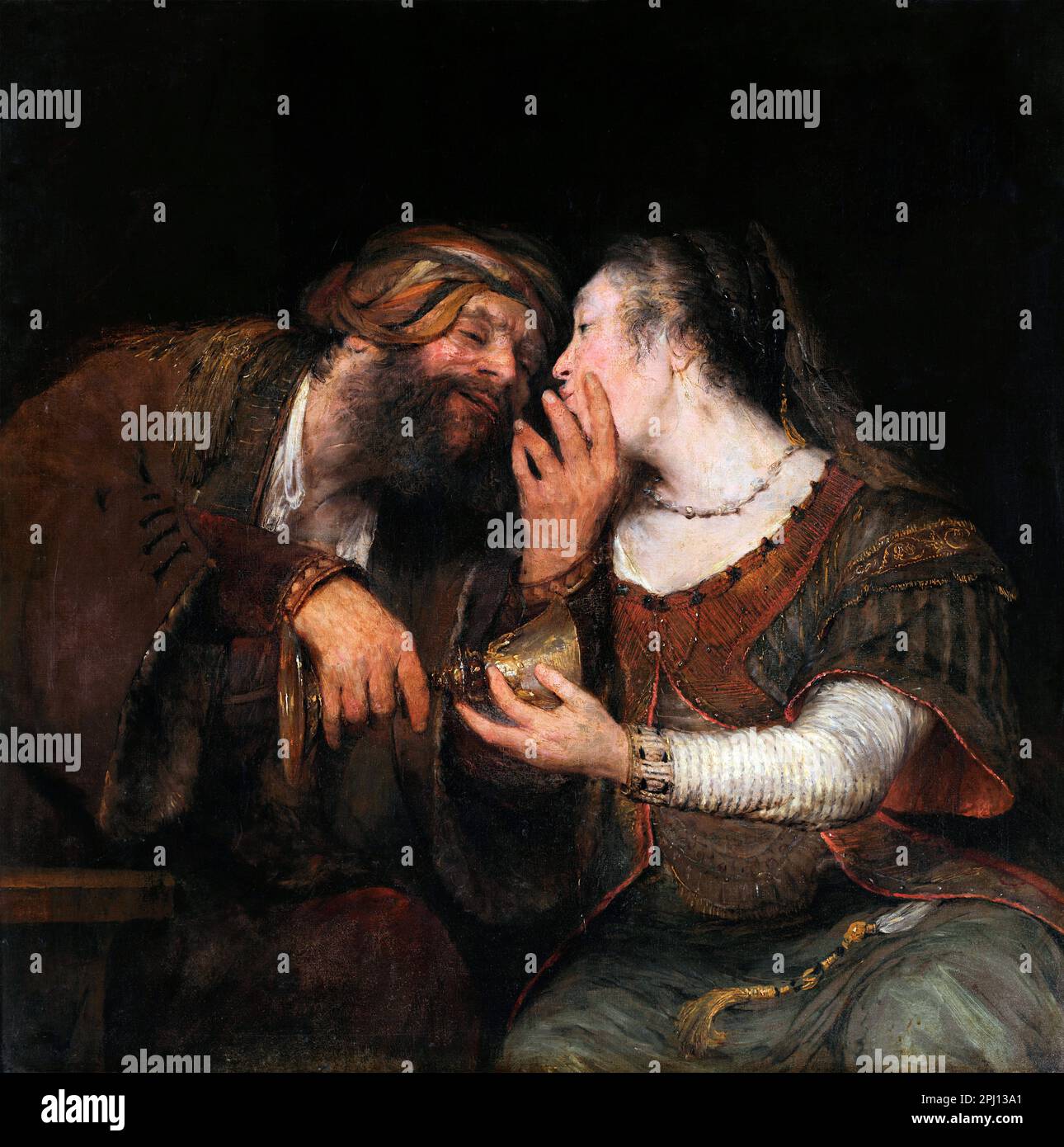 Lot with one of his Daughters by the Dutch artist, Aert de Gelder (1645 ...