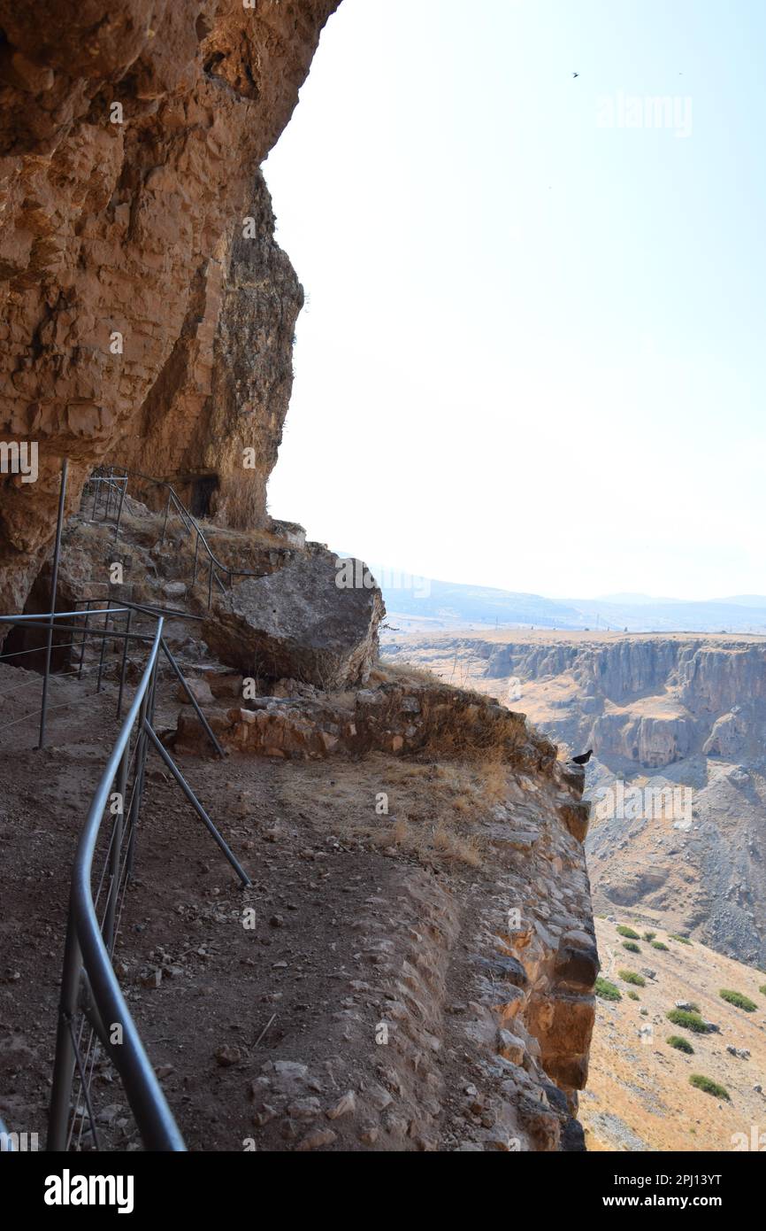"The Fortress" cave-fortress - Hike along the Cliffs of Arbel Nature ...