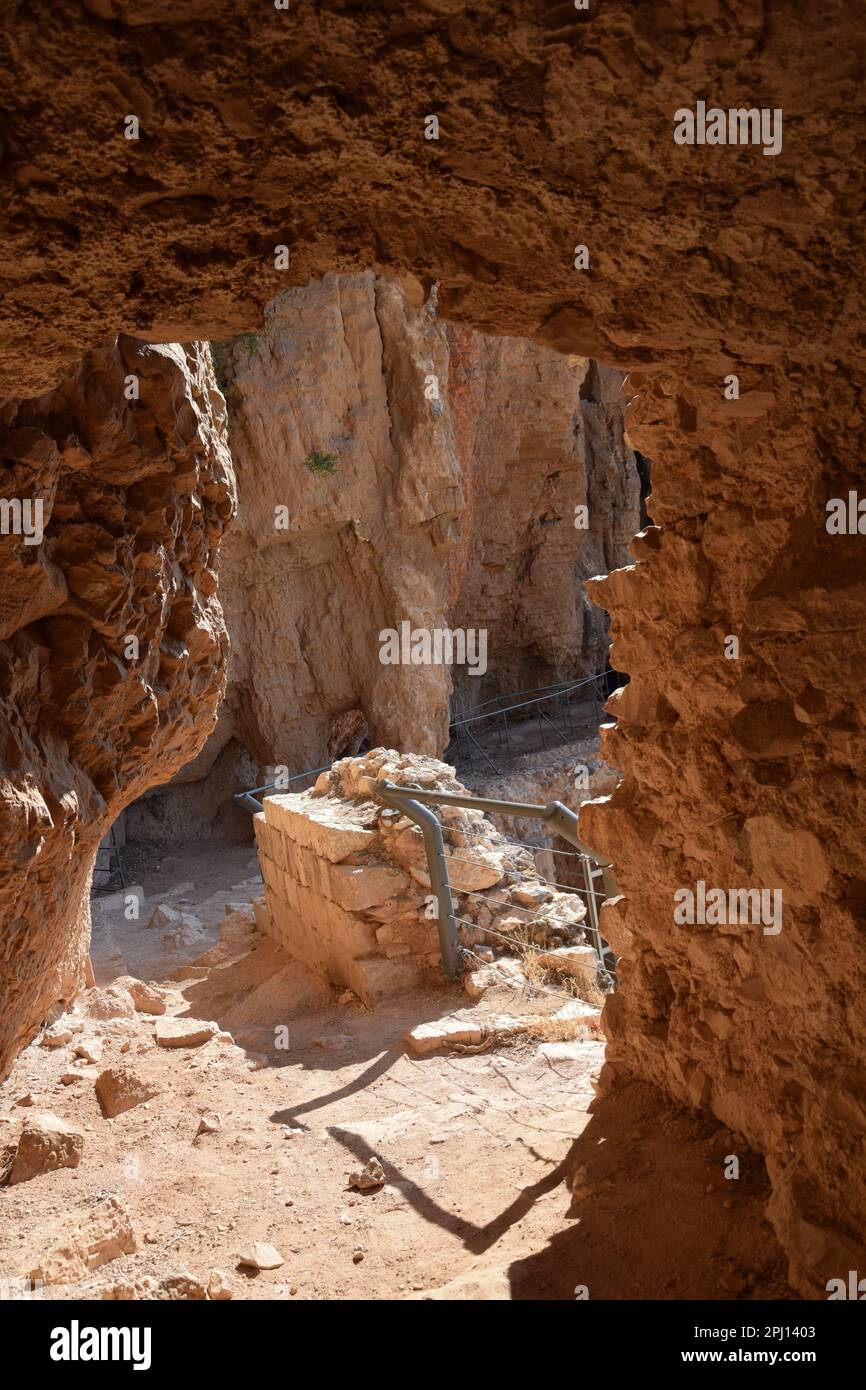 "The Fortress" cave-fortress - Hike along the Cliffs of Arbel Nature ...