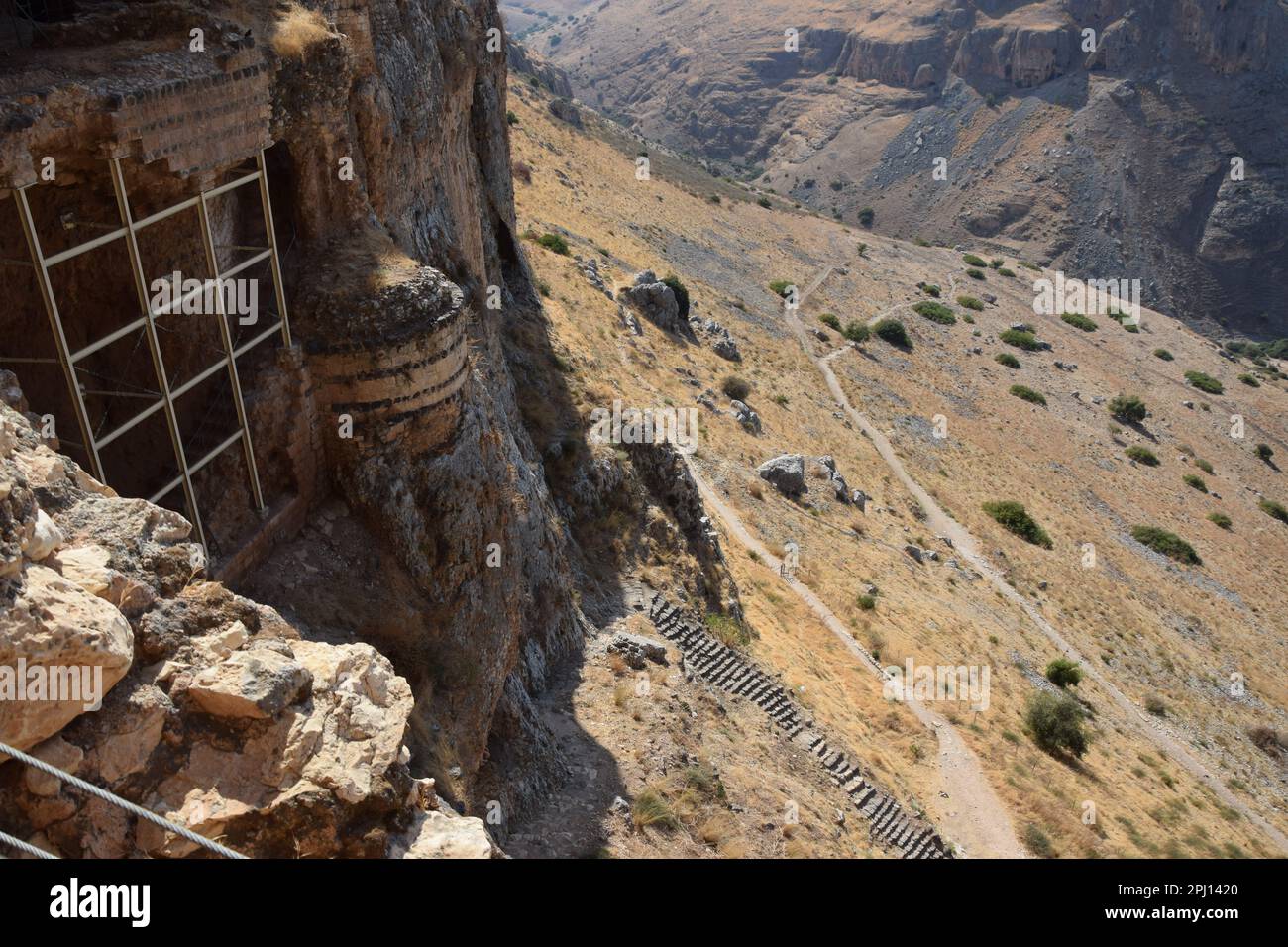 "The Fortress" cave-fortress - Hike along the Cliffs of Arbel Nature ...