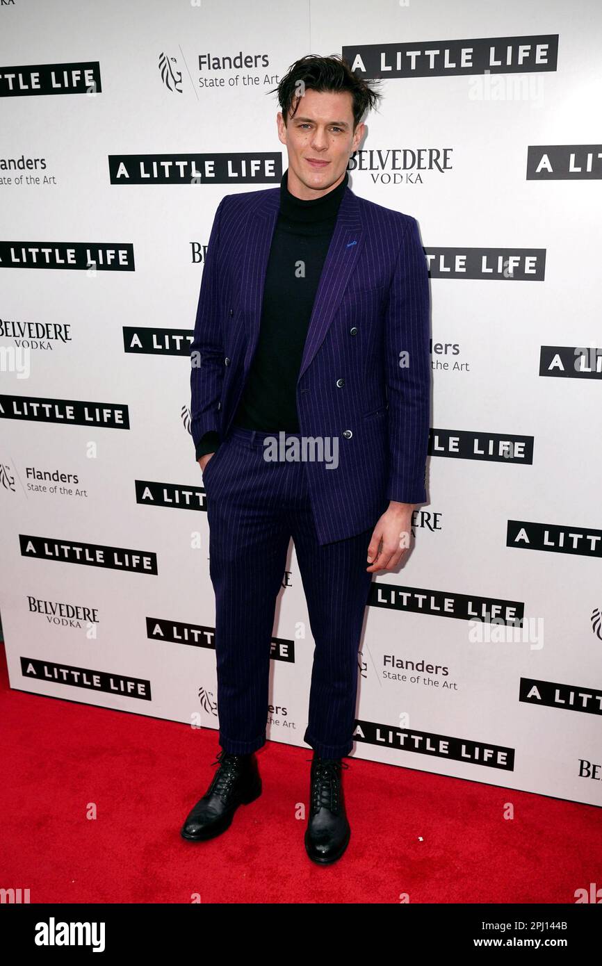 Lewis Jamison arrives for the gala night of A Little Life at the Harold ...