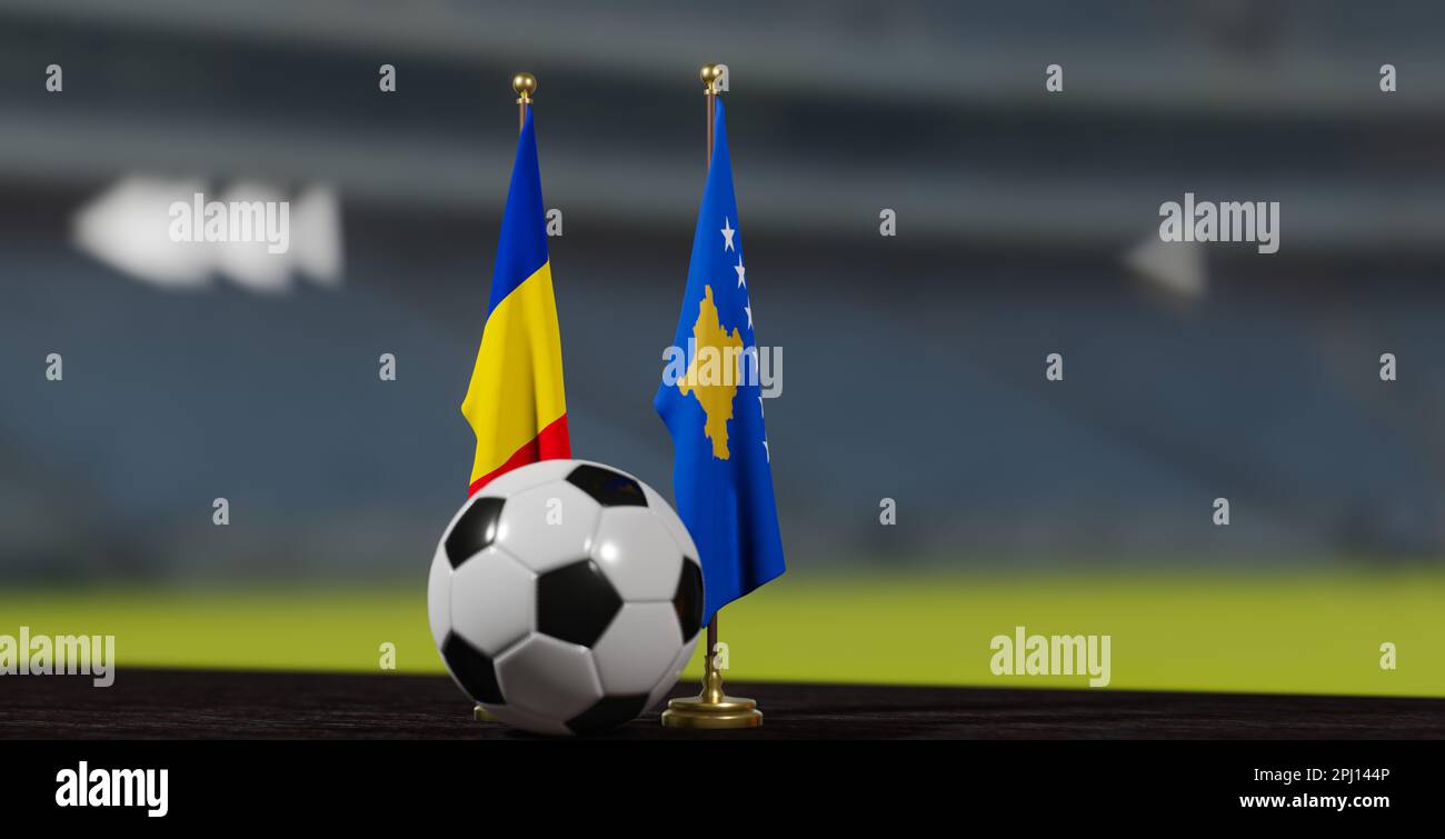 UEFA EURO 2024 Soccer Romania vs Kosovo European Championship ...