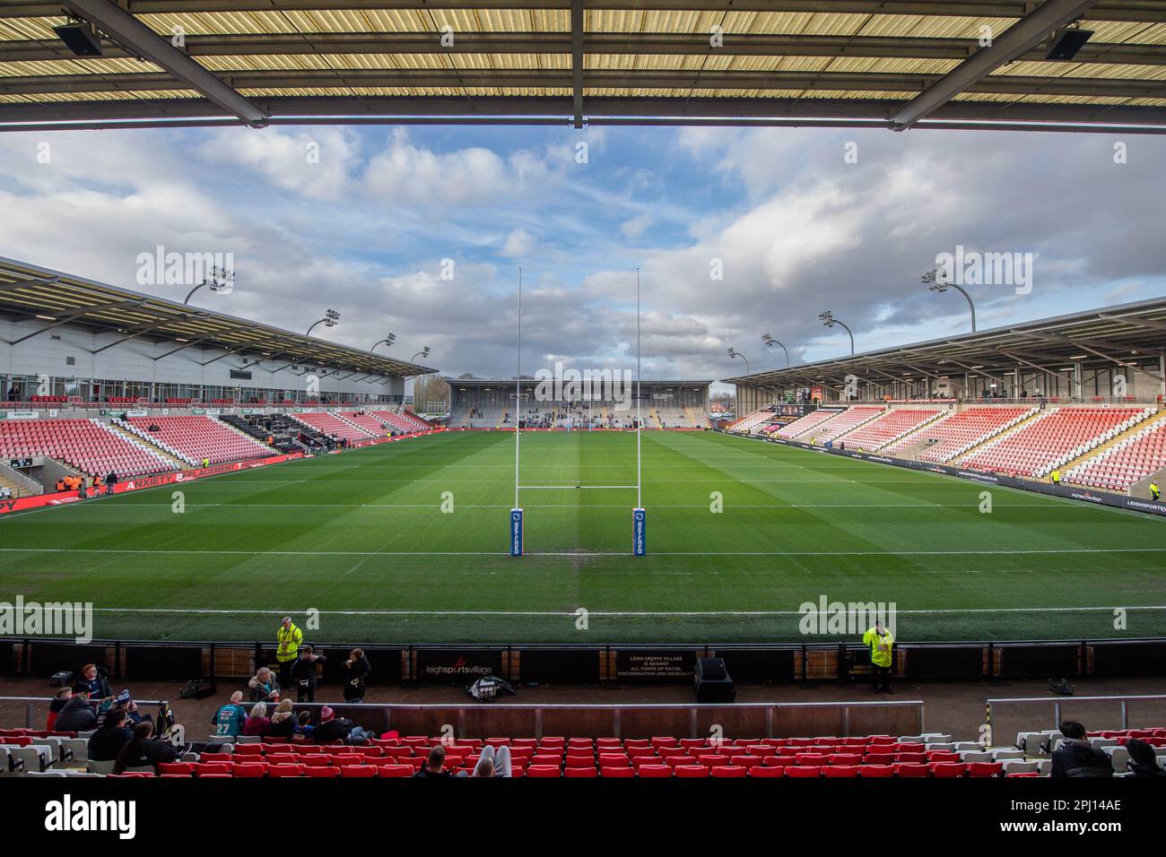 General view of Leigh Sports Village, Home of Leigh Leopards ahead of ...