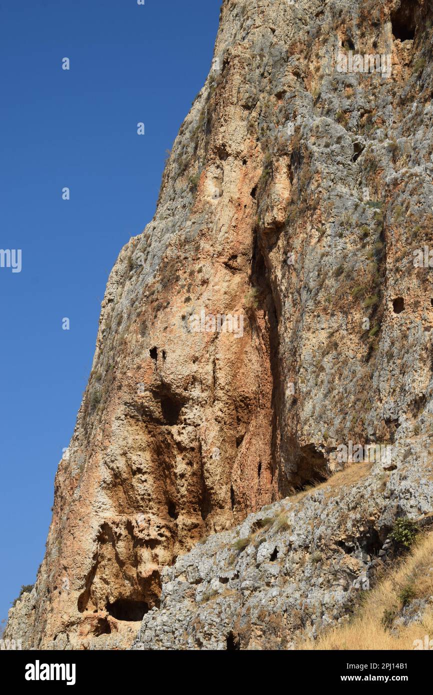 "The Fortress" cave-fortress - Hike along the Cliffs of Arbel Nature ...