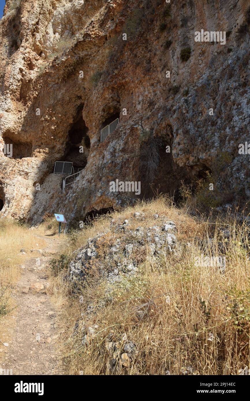 Refuge Caves - Hike along the Cliffs of Arbel Nature Reserve neat ...