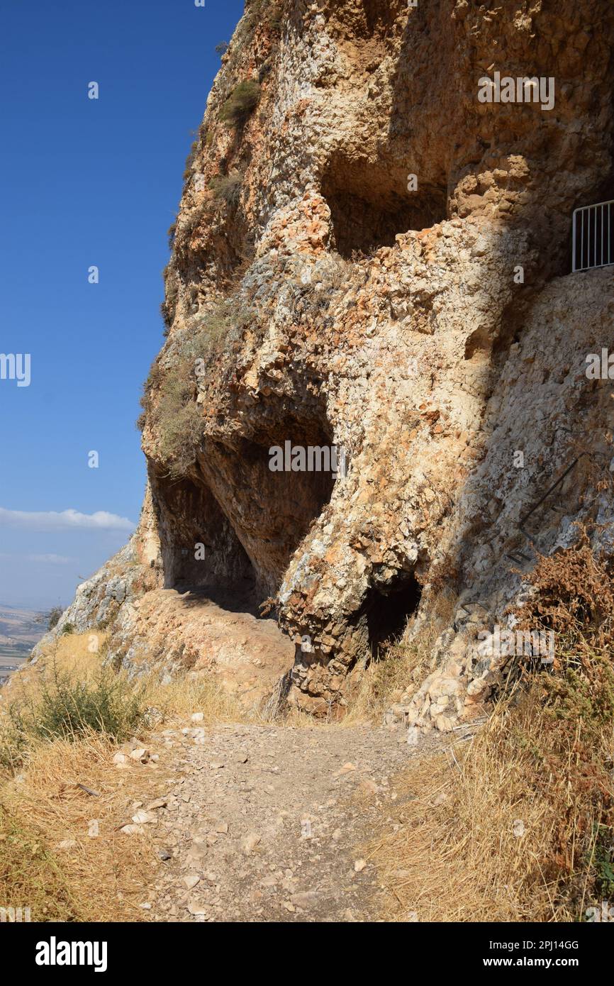 Refuge Caves - Hike along the Cliffs of Arbel Nature Reserve neat ...