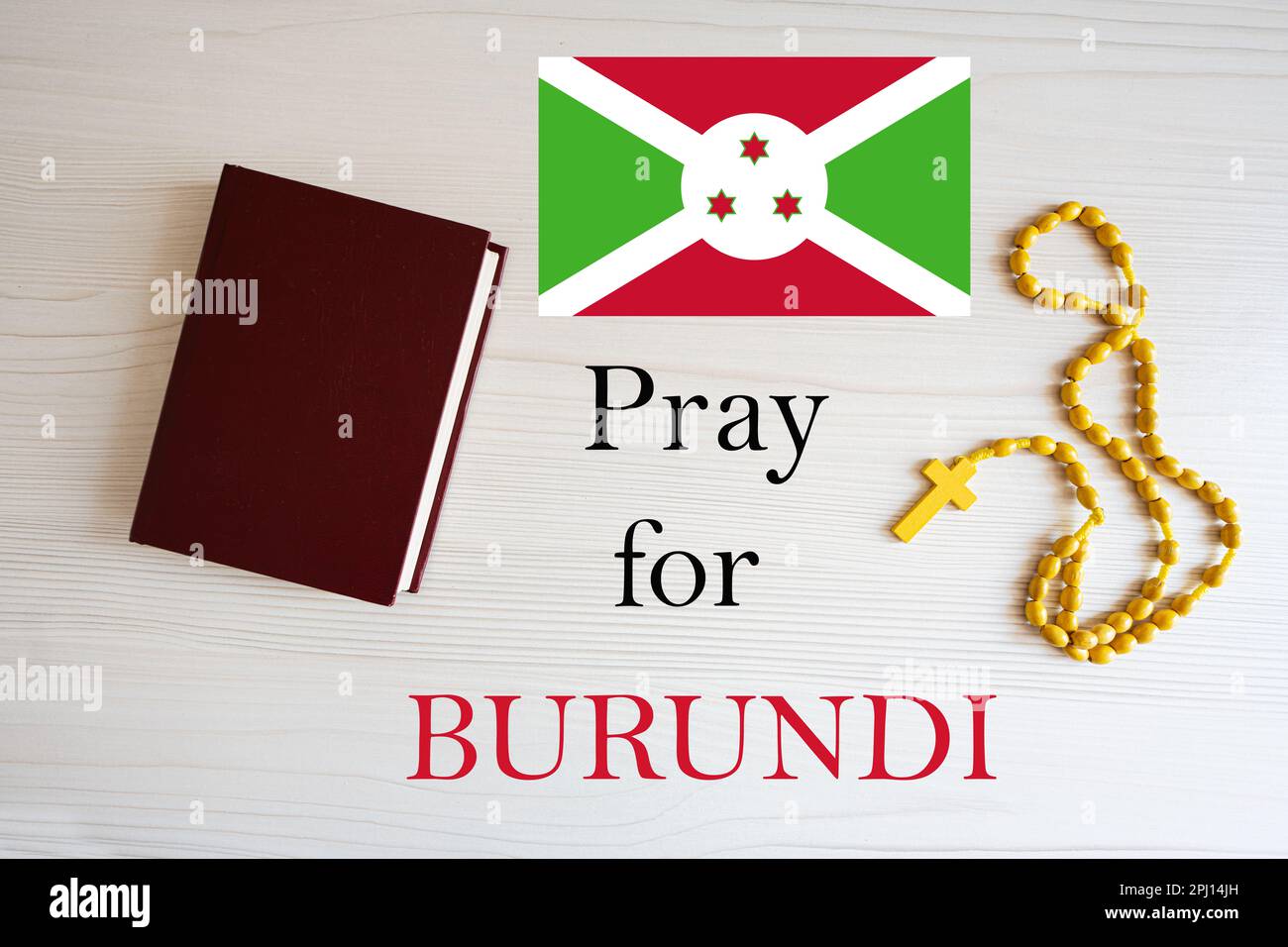 Pray for Burundi. Rosary and Holy Bible background Stock Photo - Alamy