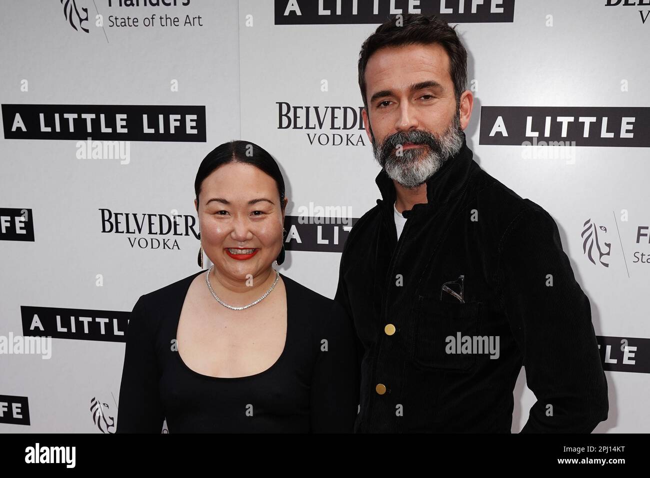 Hanya Yanagihara and Daniel Roseberry attend the gala night of A Little ...