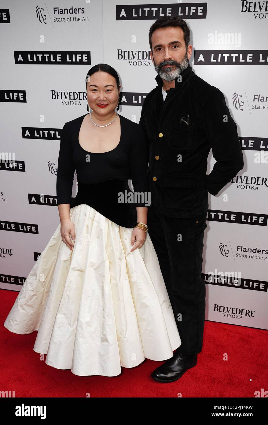 Hanya Yanagihara and Daniel Roseberry attend the gala night of A Little ...