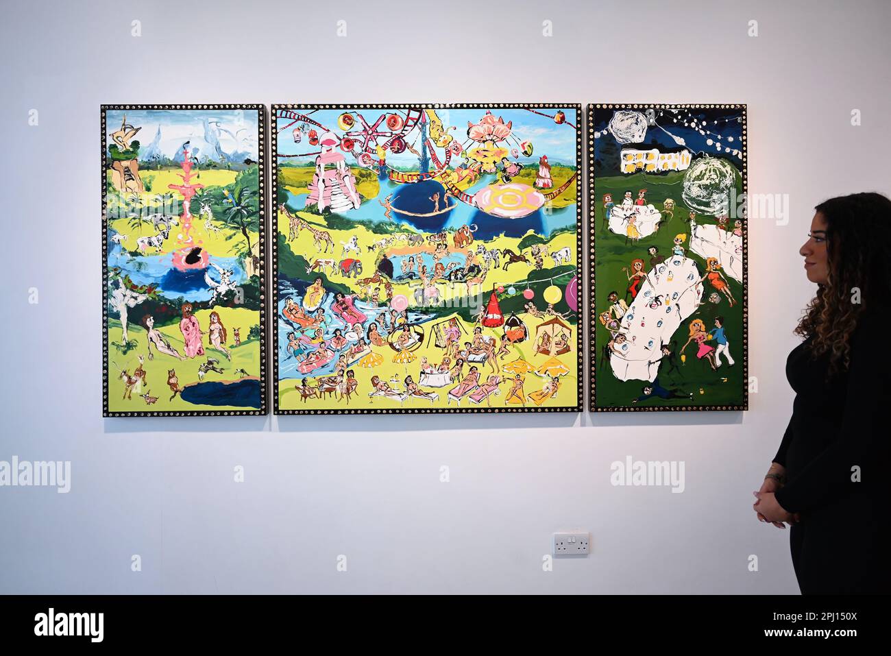 Phenomenal Irish figurative painter Mary Ronayne will début new vibrant ...