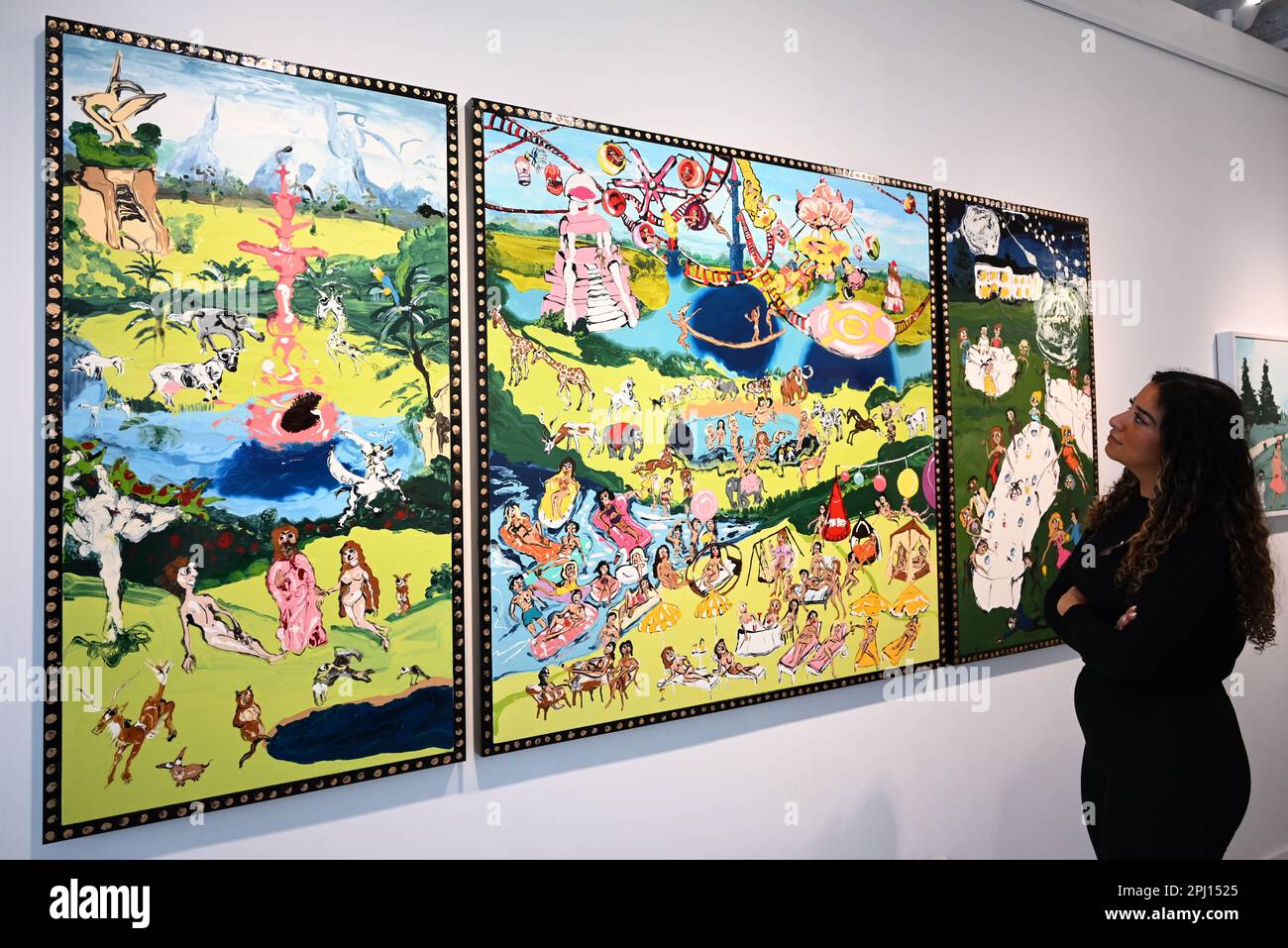 Phenomenal Irish figurative painter Mary Ronayne will début new vibrant ...