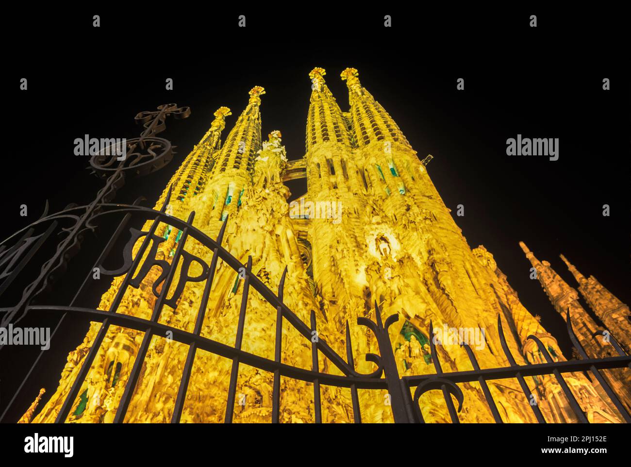 1993 HISTORICAL NATIVITY FACADE SAGRADA FAMILIA BASILICA (©ANTONI GAUDI ...