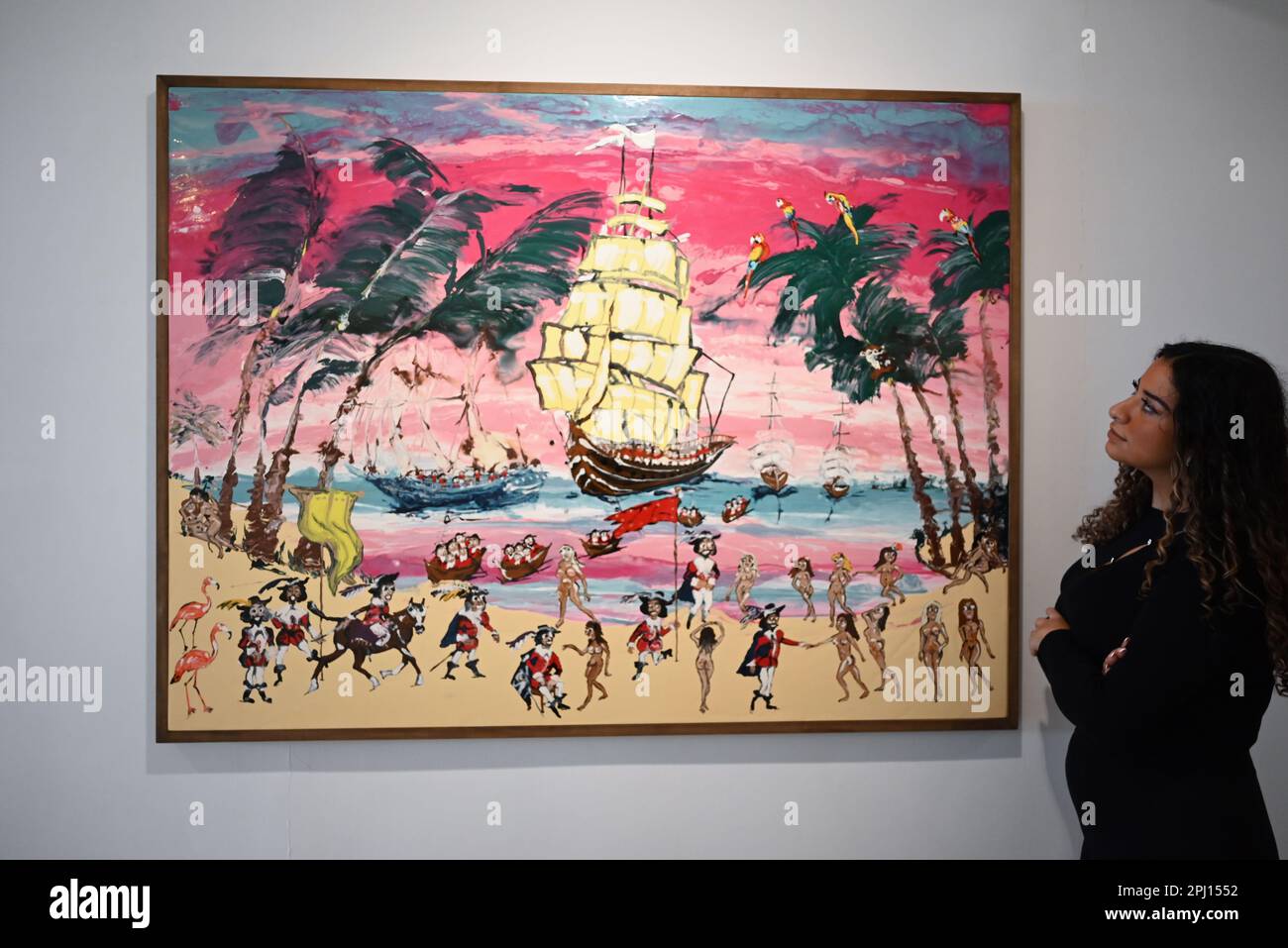 Phenomenal Irish figurative painter Mary Ronayne will début new vibrant ...