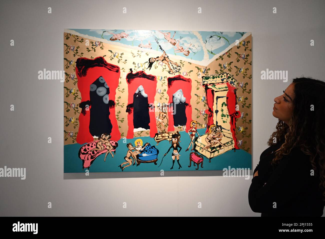 Phenomenal Irish figurative painter Mary Ronayne will début new vibrant ...