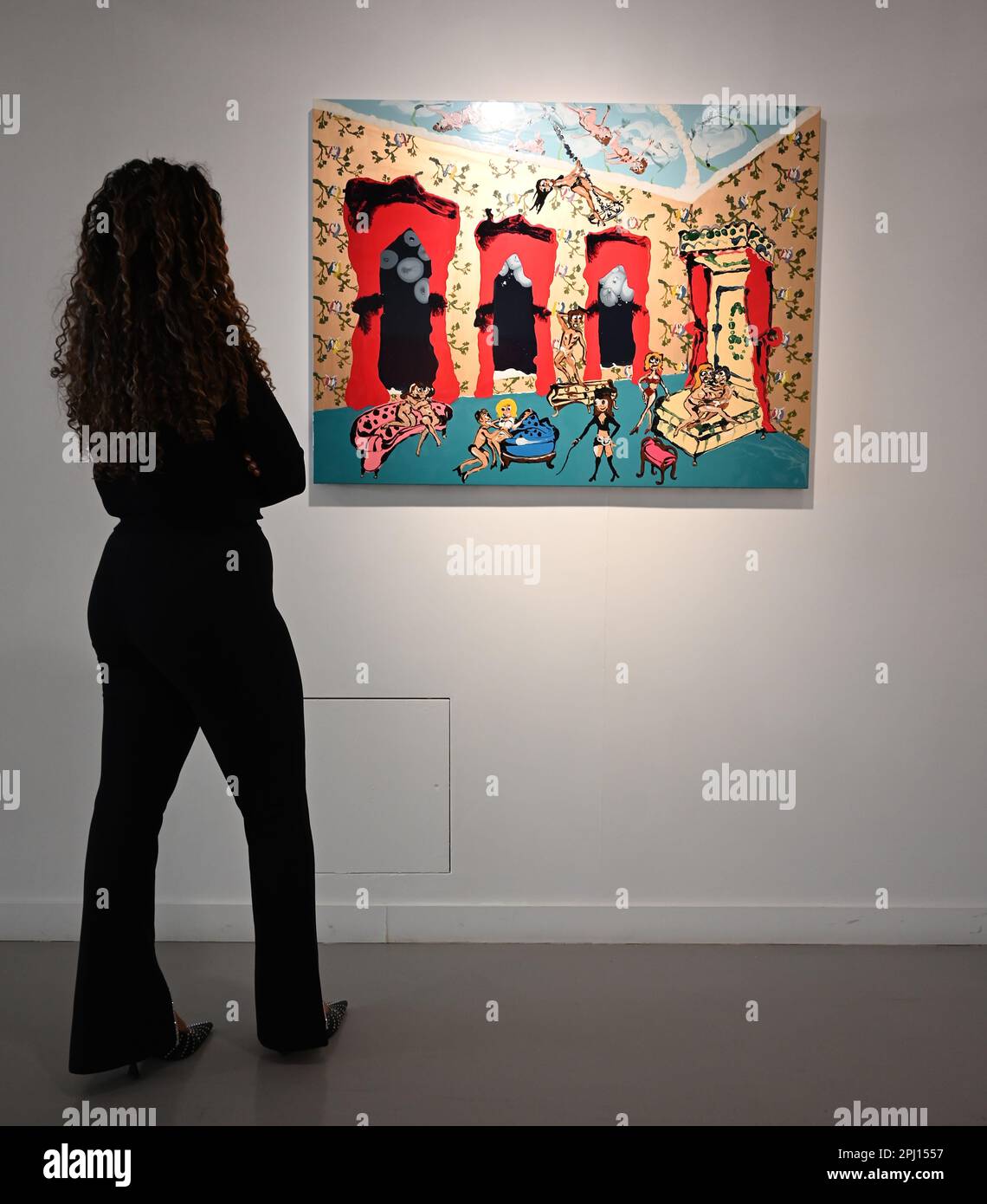 Phenomenal Irish figurative painter Mary Ronayne will début new vibrant ...