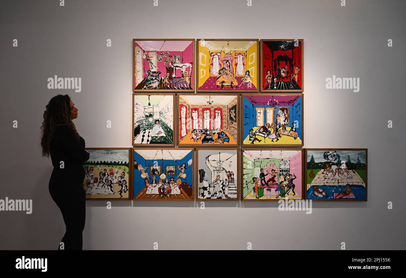 Phenomenal Irish figurative painter Mary Ronayne will début new vibrant ...