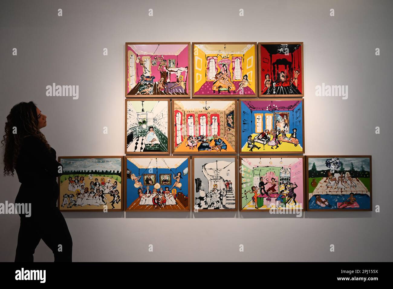 Phenomenal Irish figurative painter Mary Ronayne will début new vibrant ...