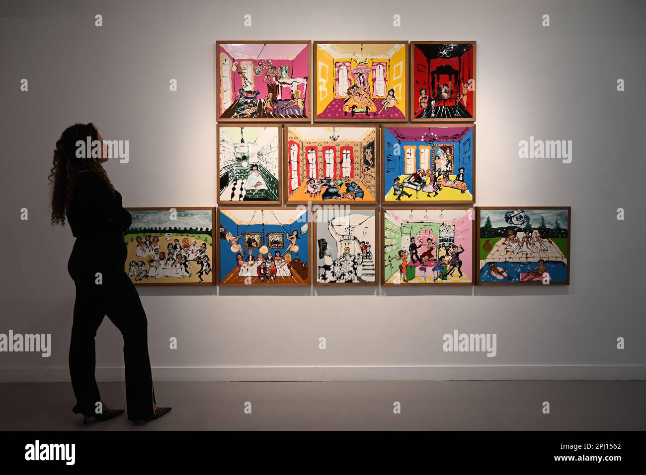 Phenomenal Irish figurative painter Mary Ronayne will début new vibrant ...