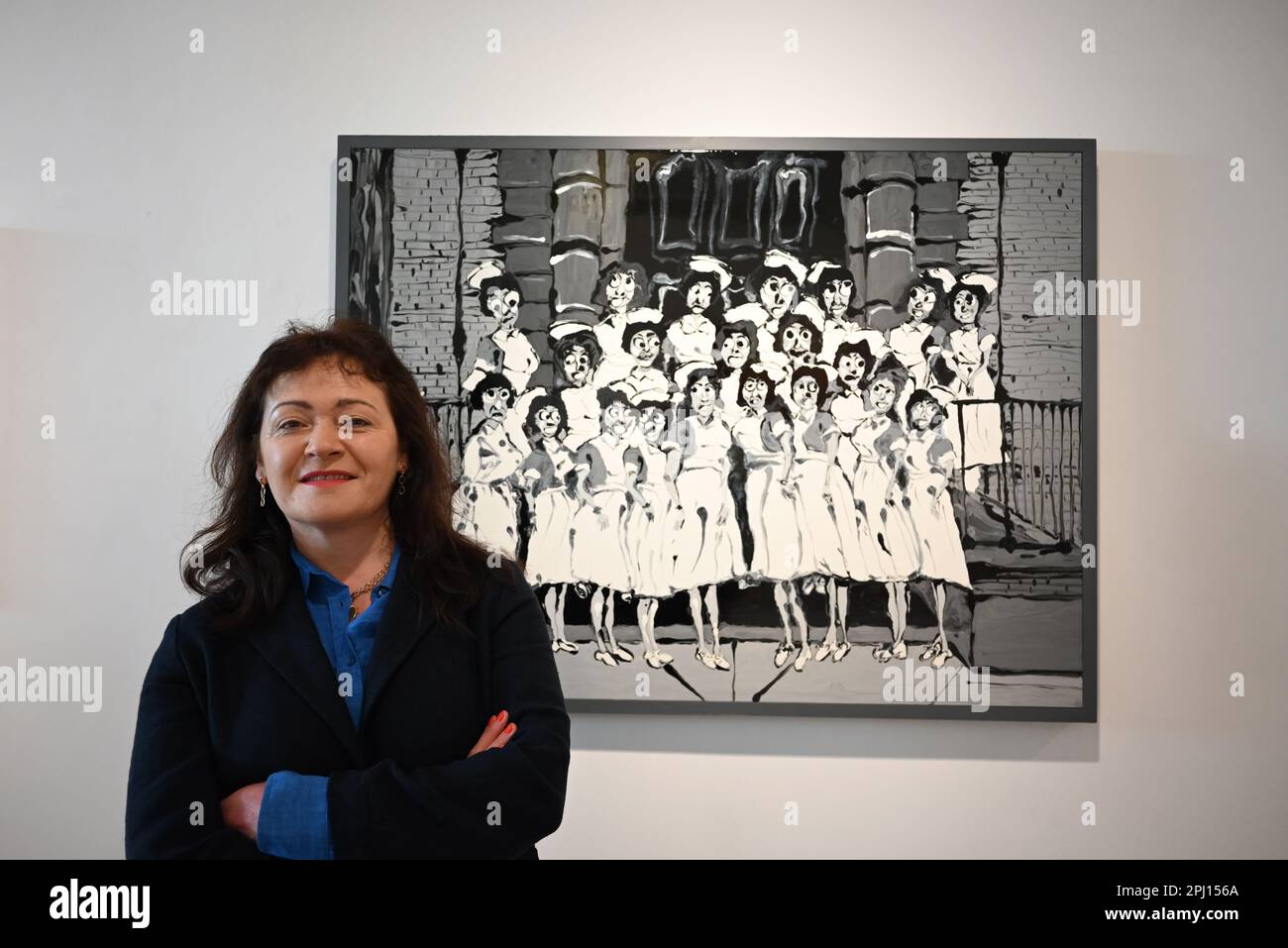 Phenomenal Irish figurative painter Mary Ronayne will début new vibrant ...