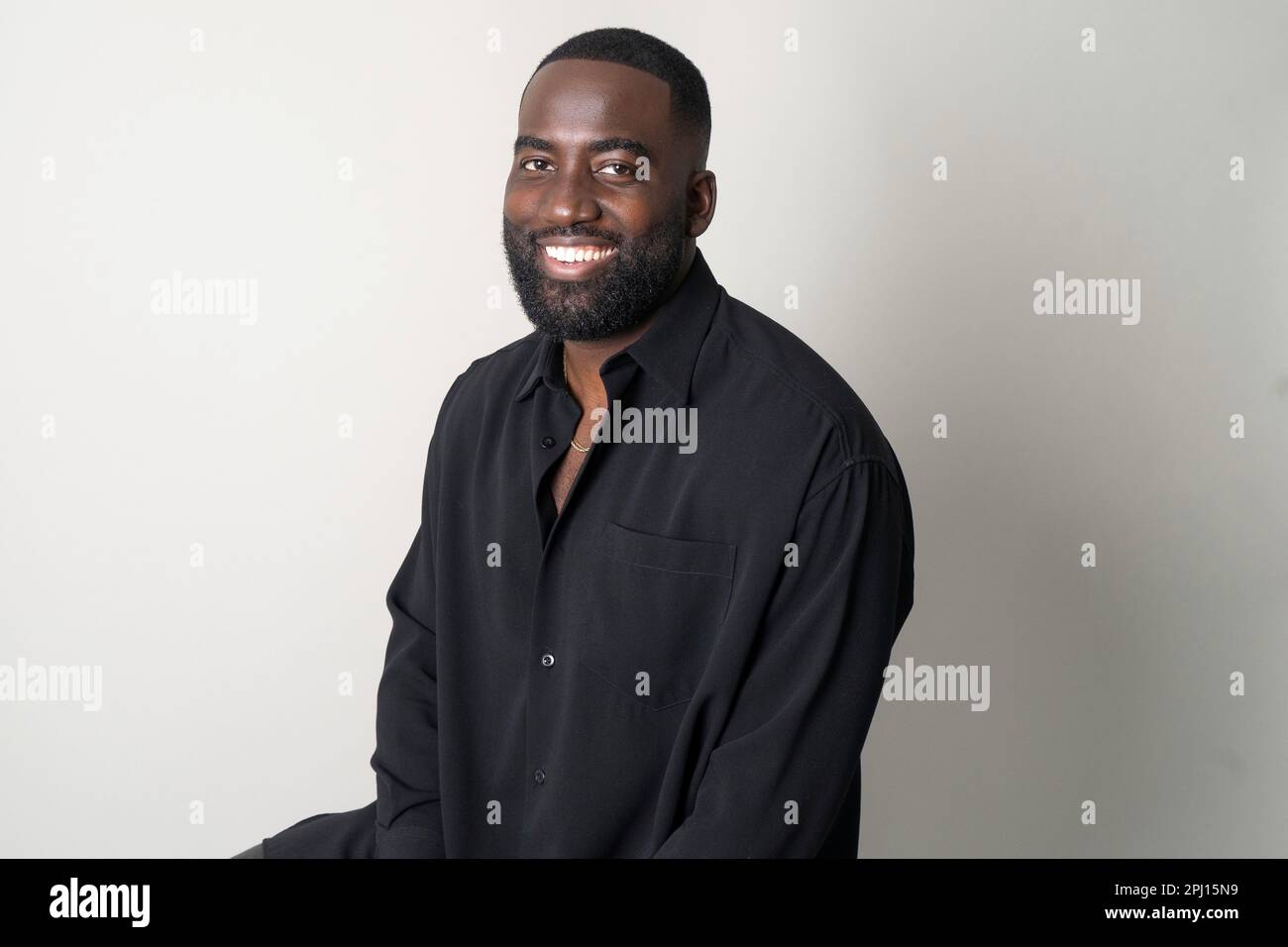 Shamier Anderson poses for a portrait in New York on March 15, 2023, to ...