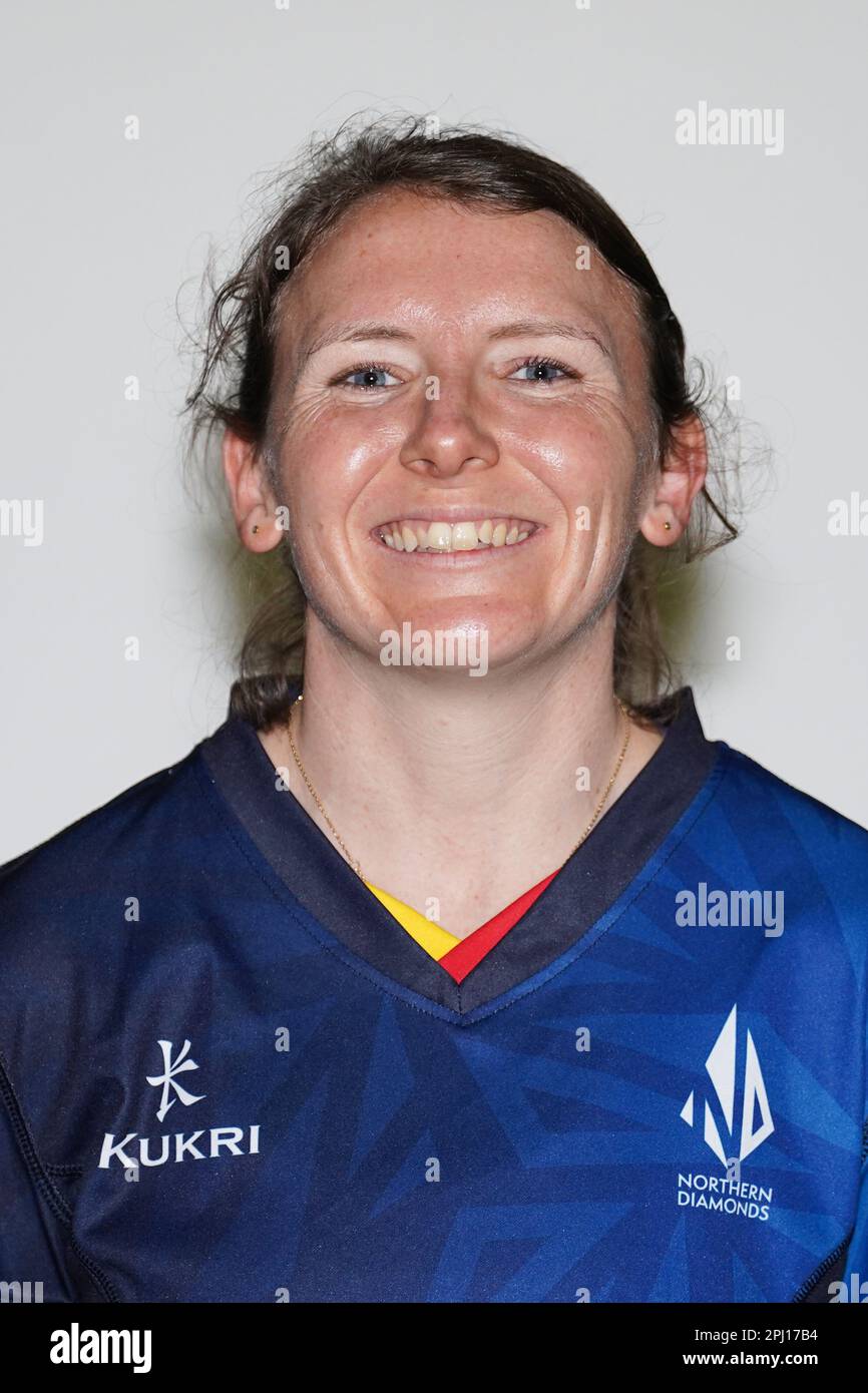 Beth Langston of Northern Diamonds during the media day at Headingley ...