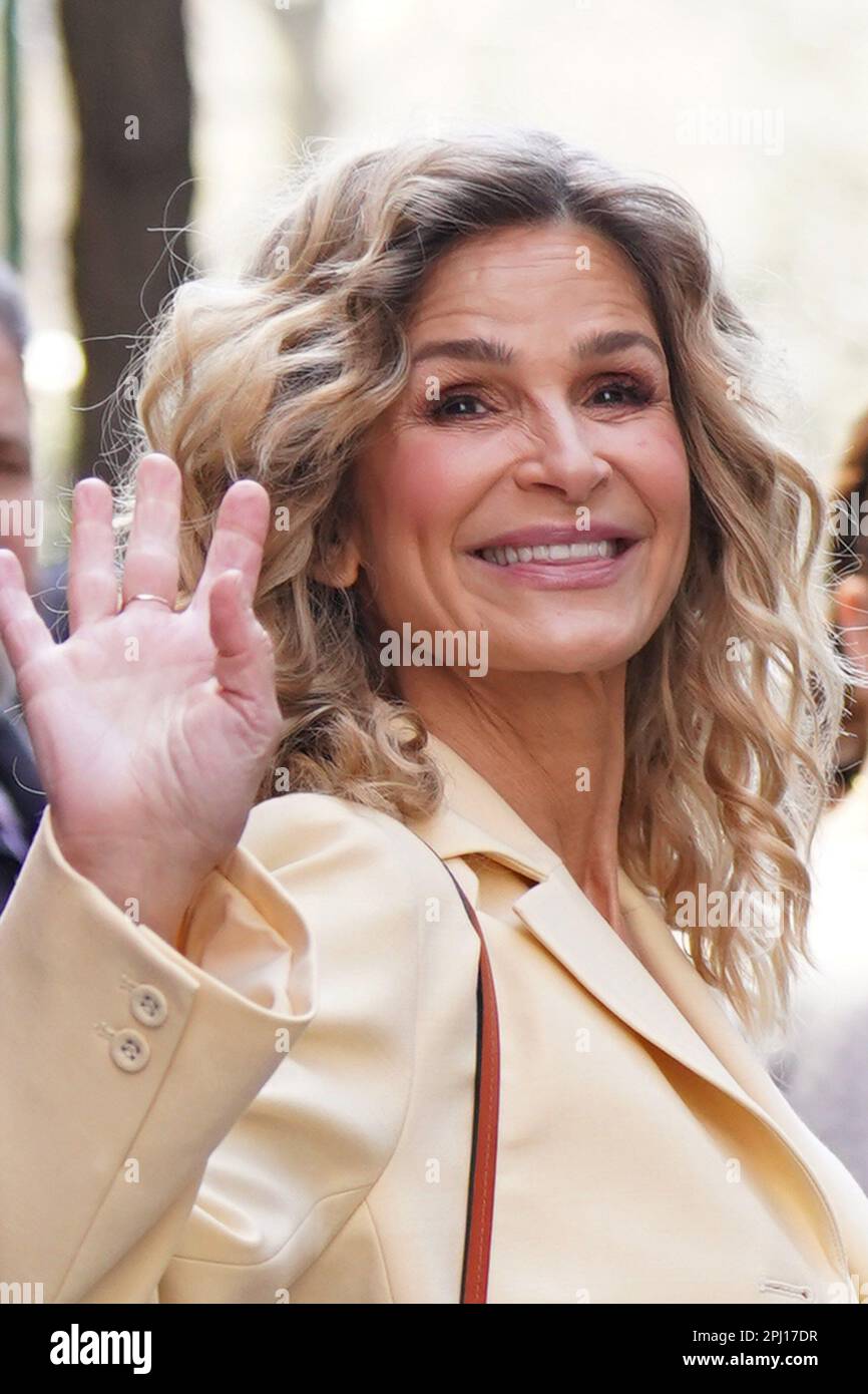 New York, NY, USA. 30th Mar, 2023. Kyra Sedgwick out and about for ...
