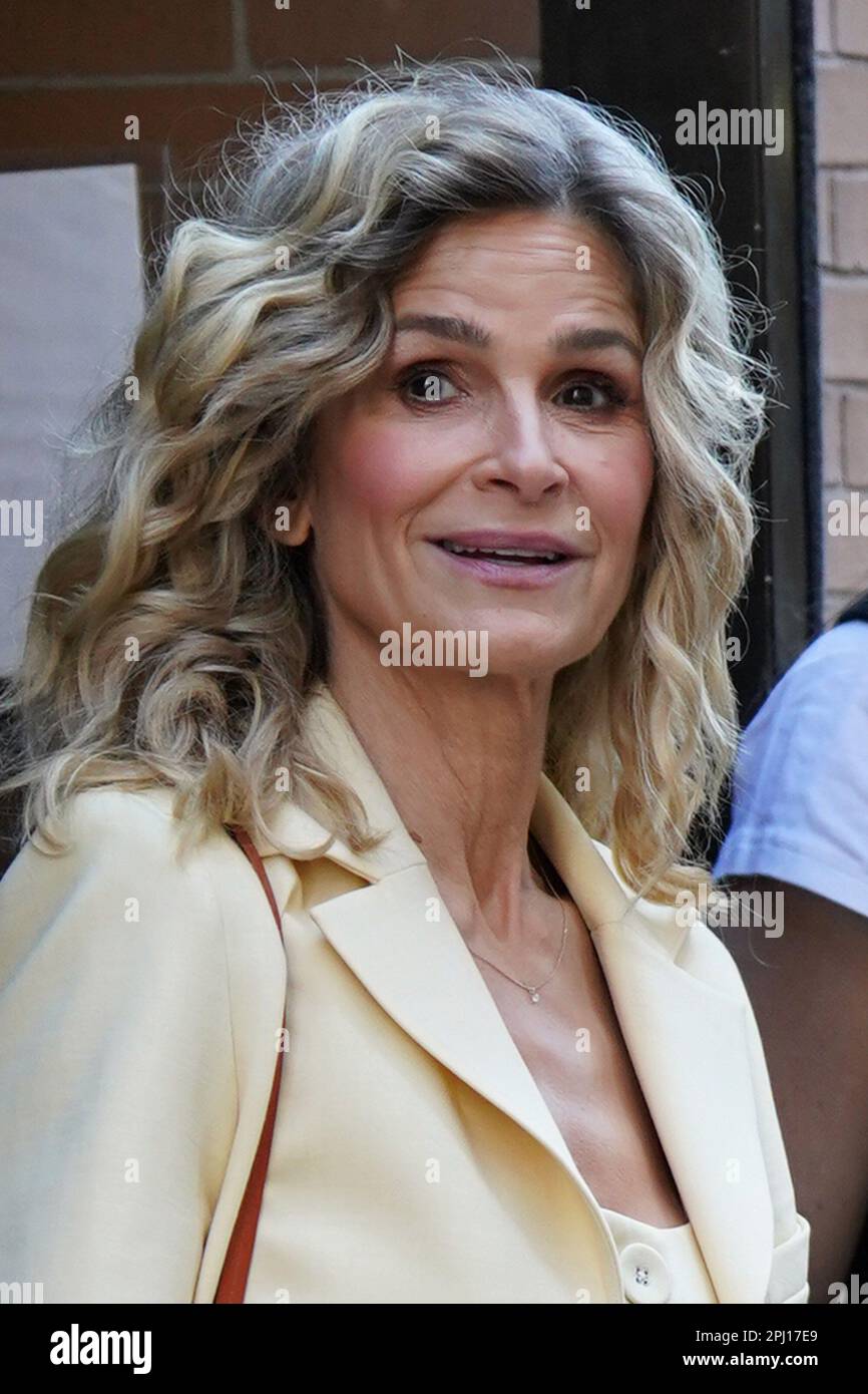 New York, NY, USA. 30th Mar, 2023. Kyra Sedgwick out and about for ...