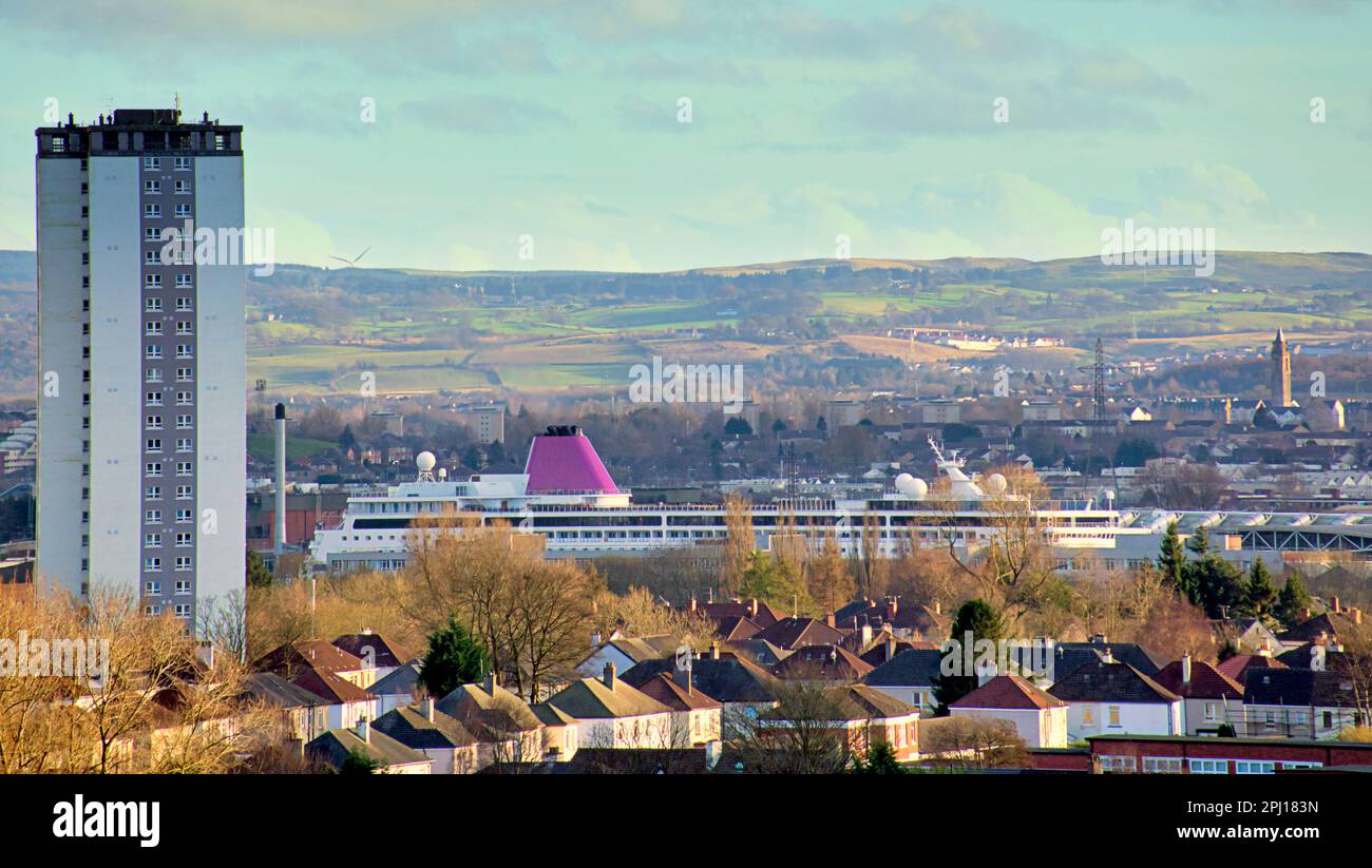 Glasgow, Scotland, UK 30tht March, 2023. Ukrainian refugee ship ms ...