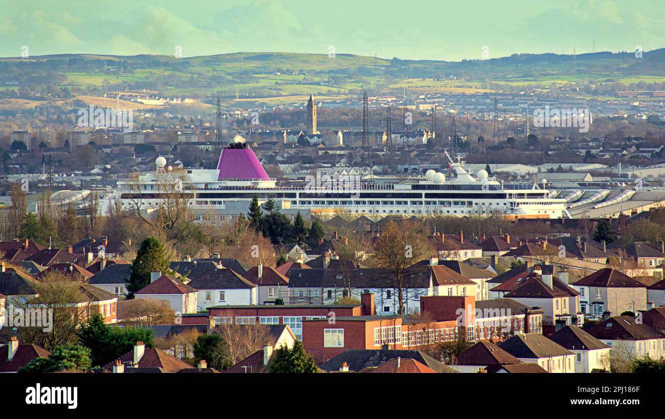 Glasgow, Scotland, UK 30tht March, 2023. Ukrainian refugee ship ms ...