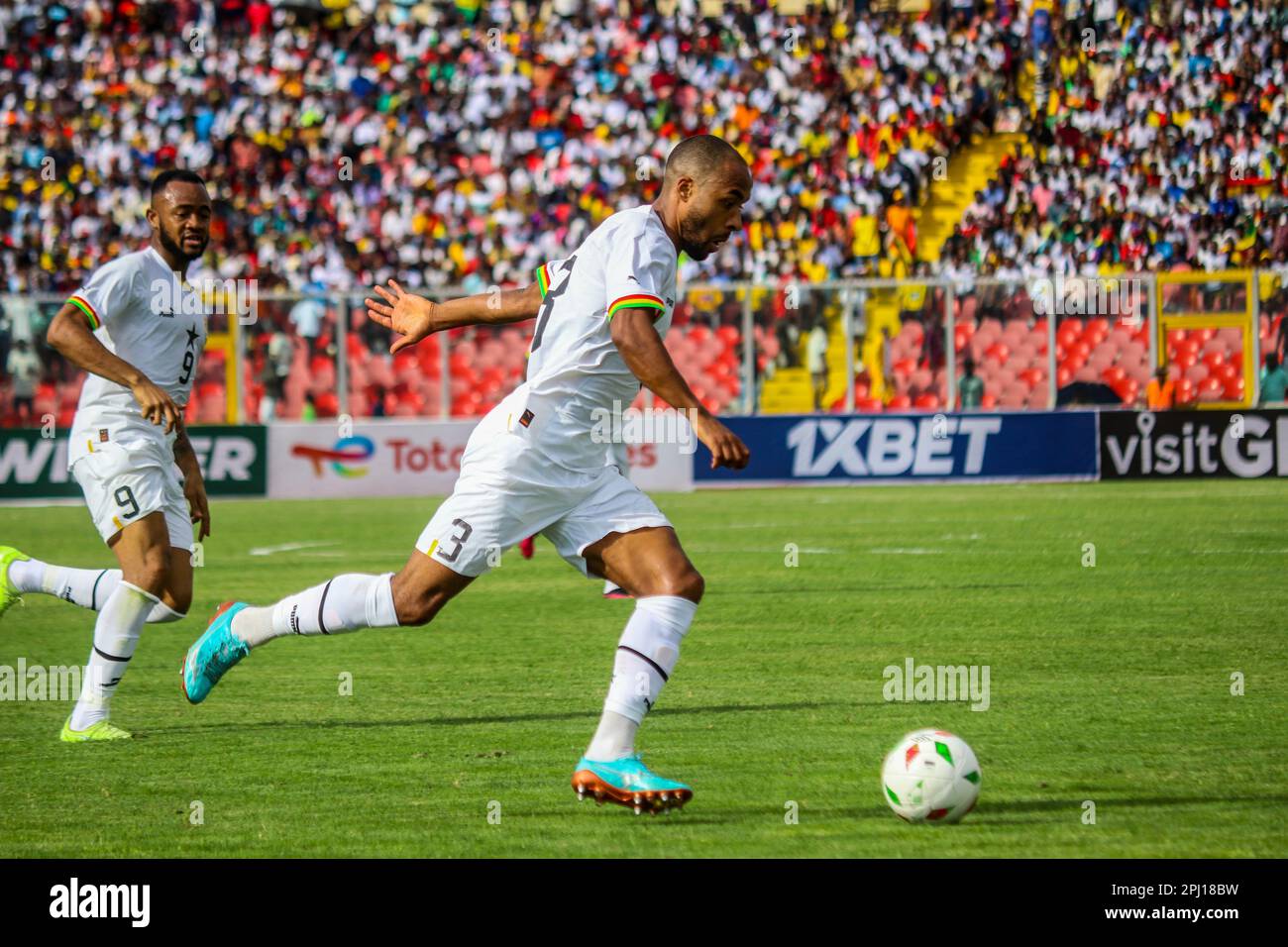 KUMASI, GHANA - MARCH 23: Denis Odoi of Ghana during the 2023 Africa ...