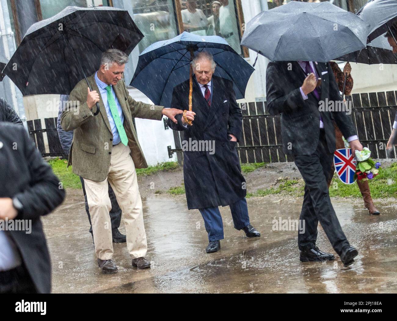 Brodowin, Germany. 30th Mar, 2023. King Charles III of Great Britain (m ...