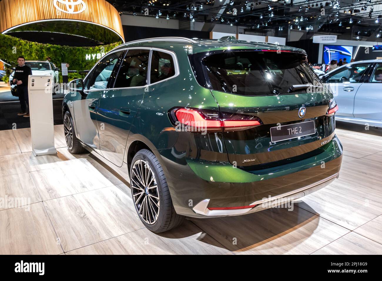 BMW 225e xDrive Active Tourer (2 Series Coupe) car showcased at the ...