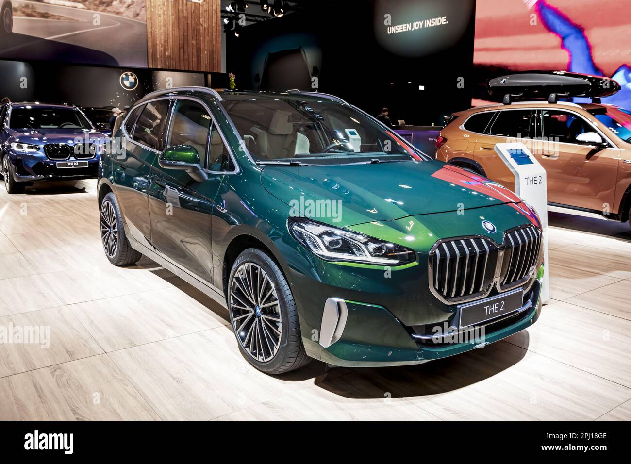 BMW 225e xDrive Active Tourer (2 Series Coupe) car showcased at the ...