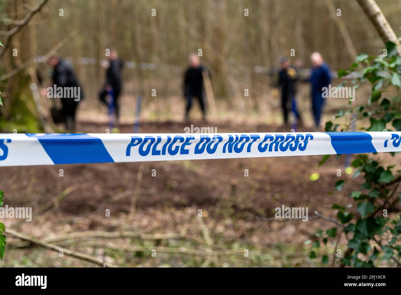 Police search woodland for the remains of Jason Martin-Smith who was ...