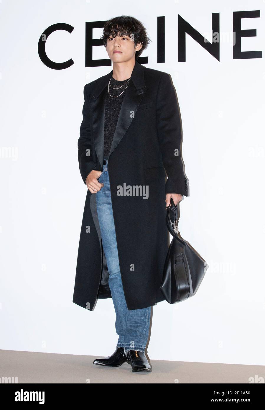 Seoul, South Korea. 30th Mar, 2023. South Korean singer V, member of ...