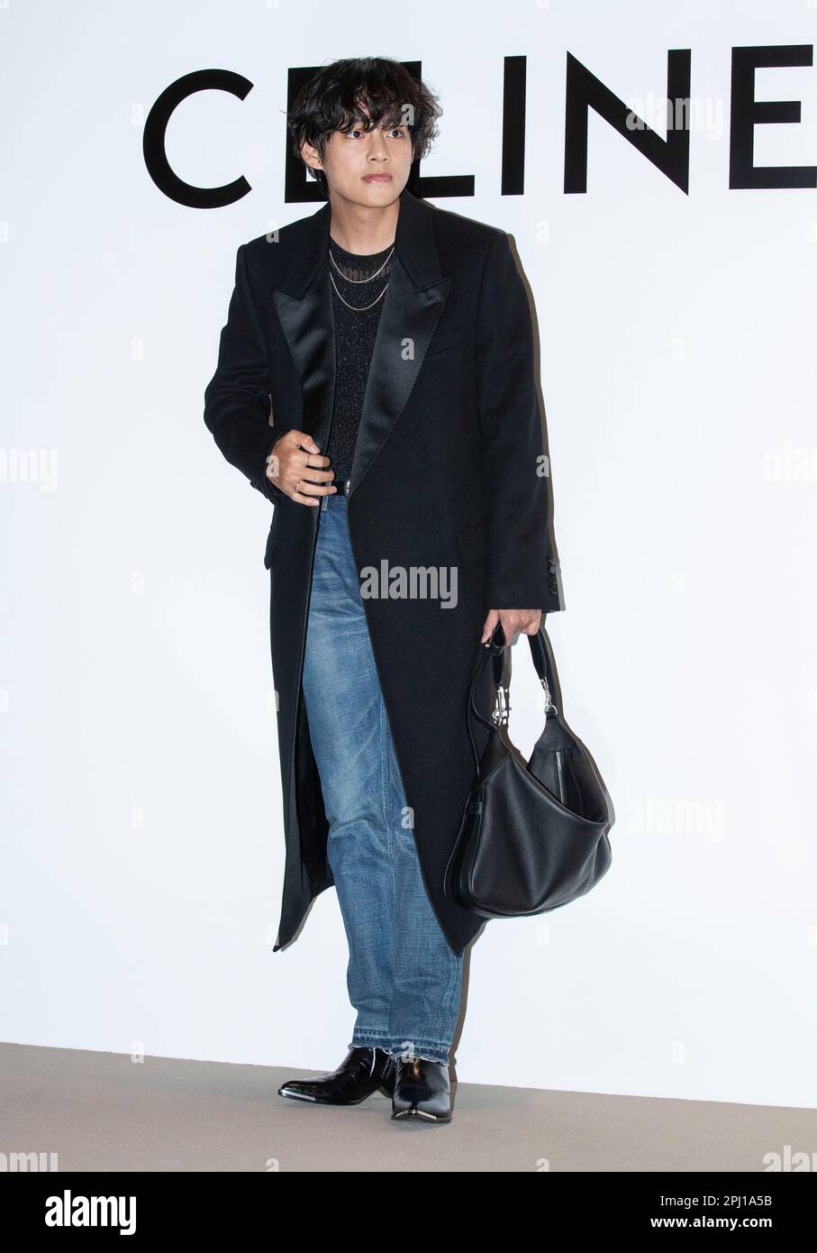 Seoul, South Korea. 30th Mar, 2023. South Korean singer V, member of ...