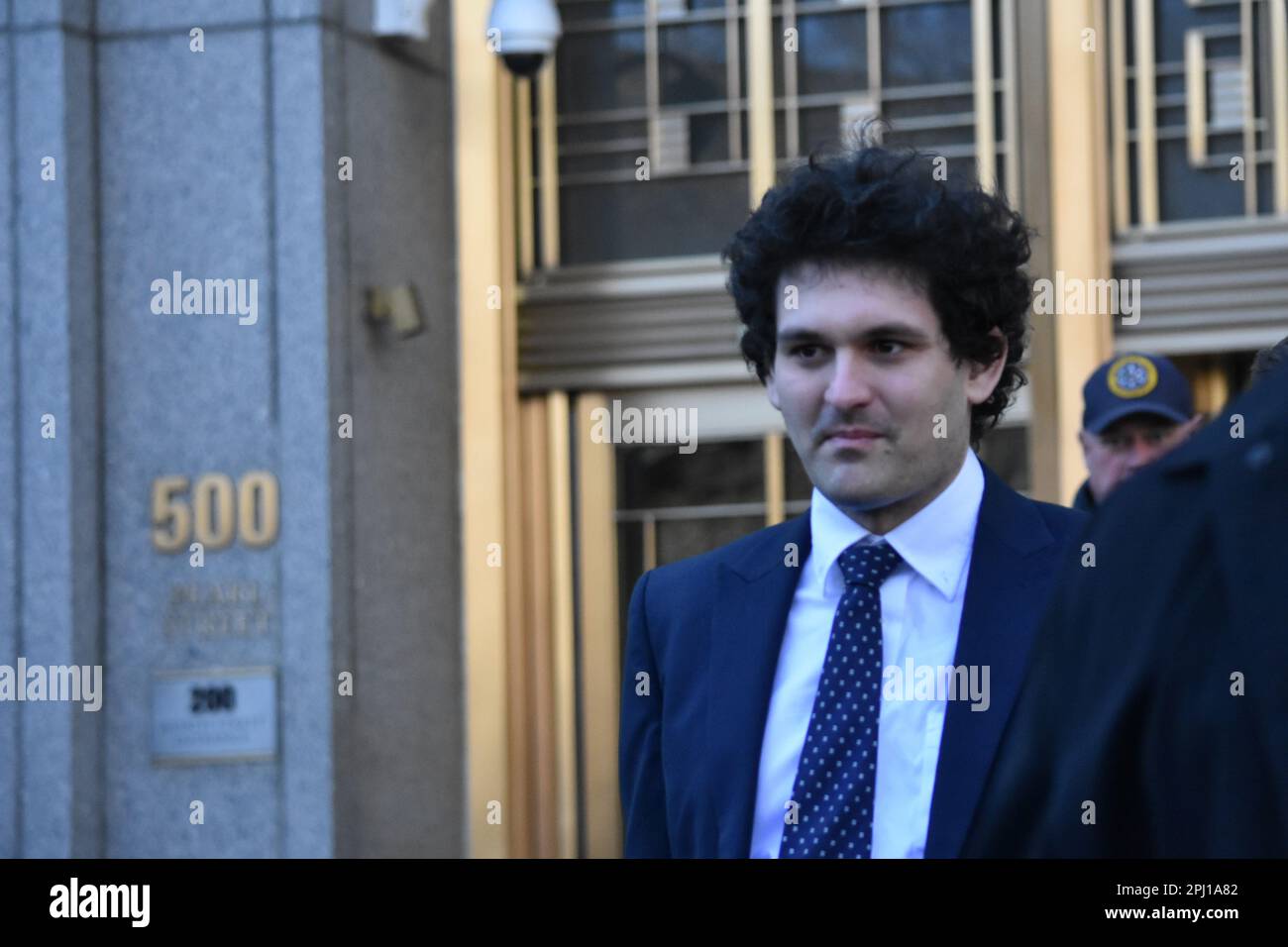 Manhattan, United States. 30th Mar, 2023. Sam Bankman Fried departs ...