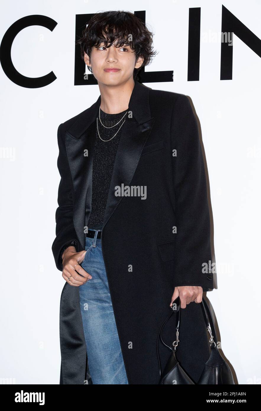 Seoul, South Korea. 30th Mar, 2023. South Korean singer V, member of ...