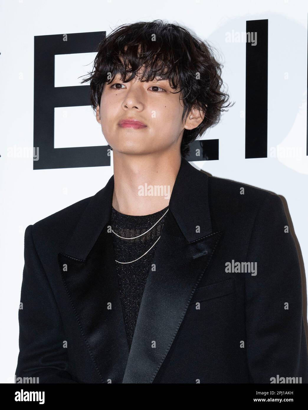 Seoul, South Korea. 30th Mar, 2023. South Korean singer V, member of ...