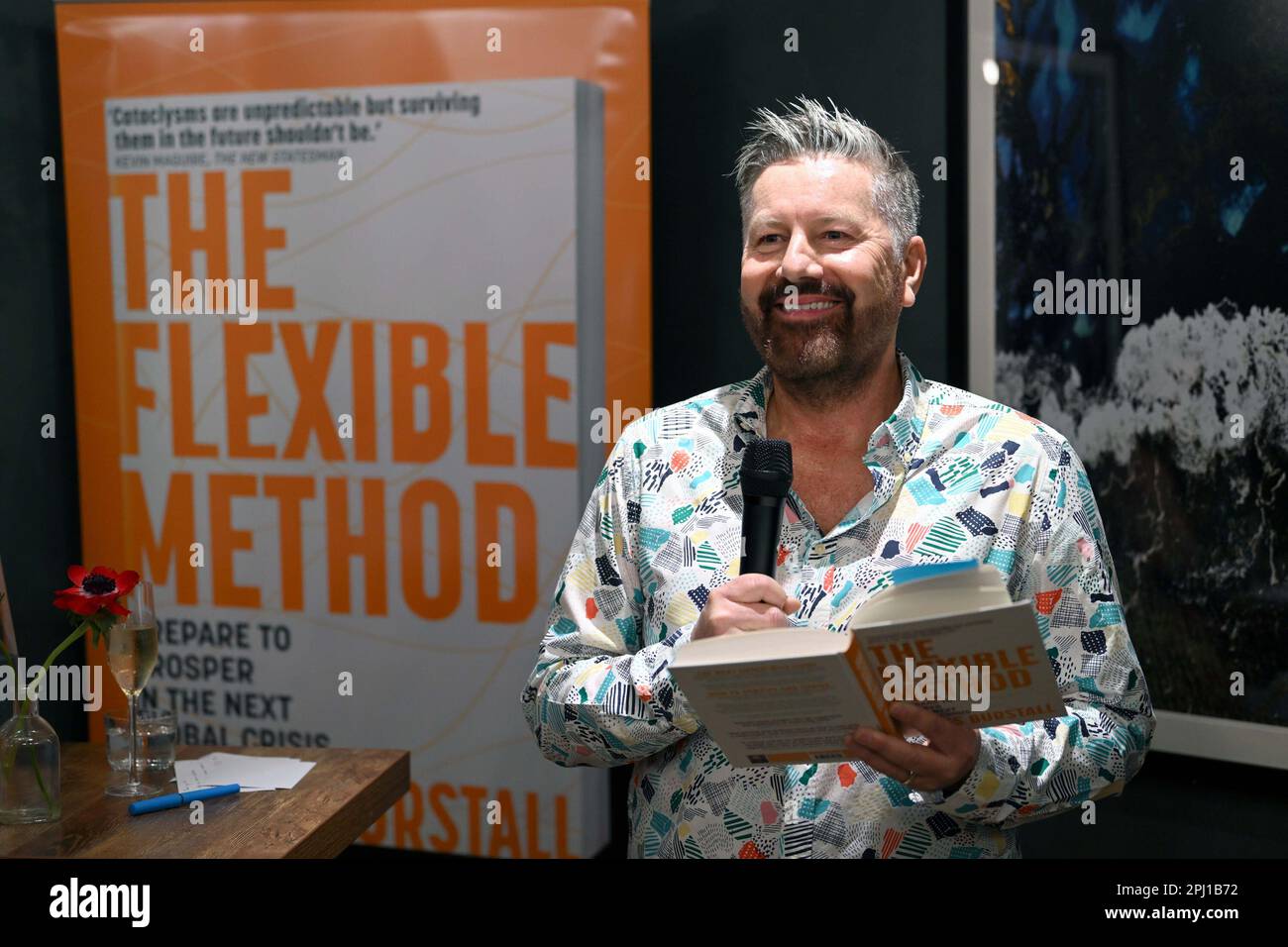 EDITORIAL USE ONLY James Burstall attends the launch of new book, The ...