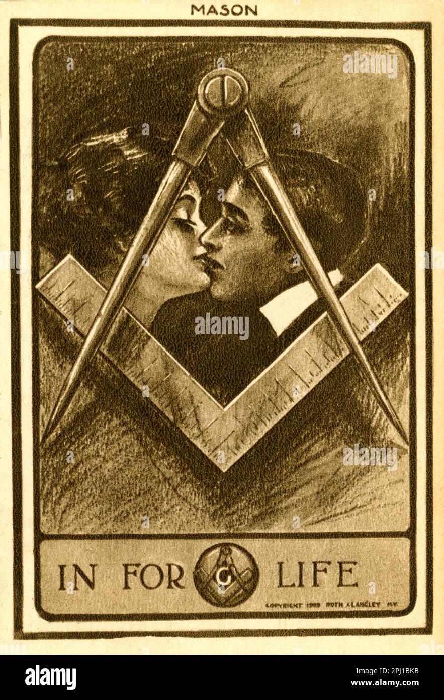 Mason postcard hi-res stock photography and images - Alamy