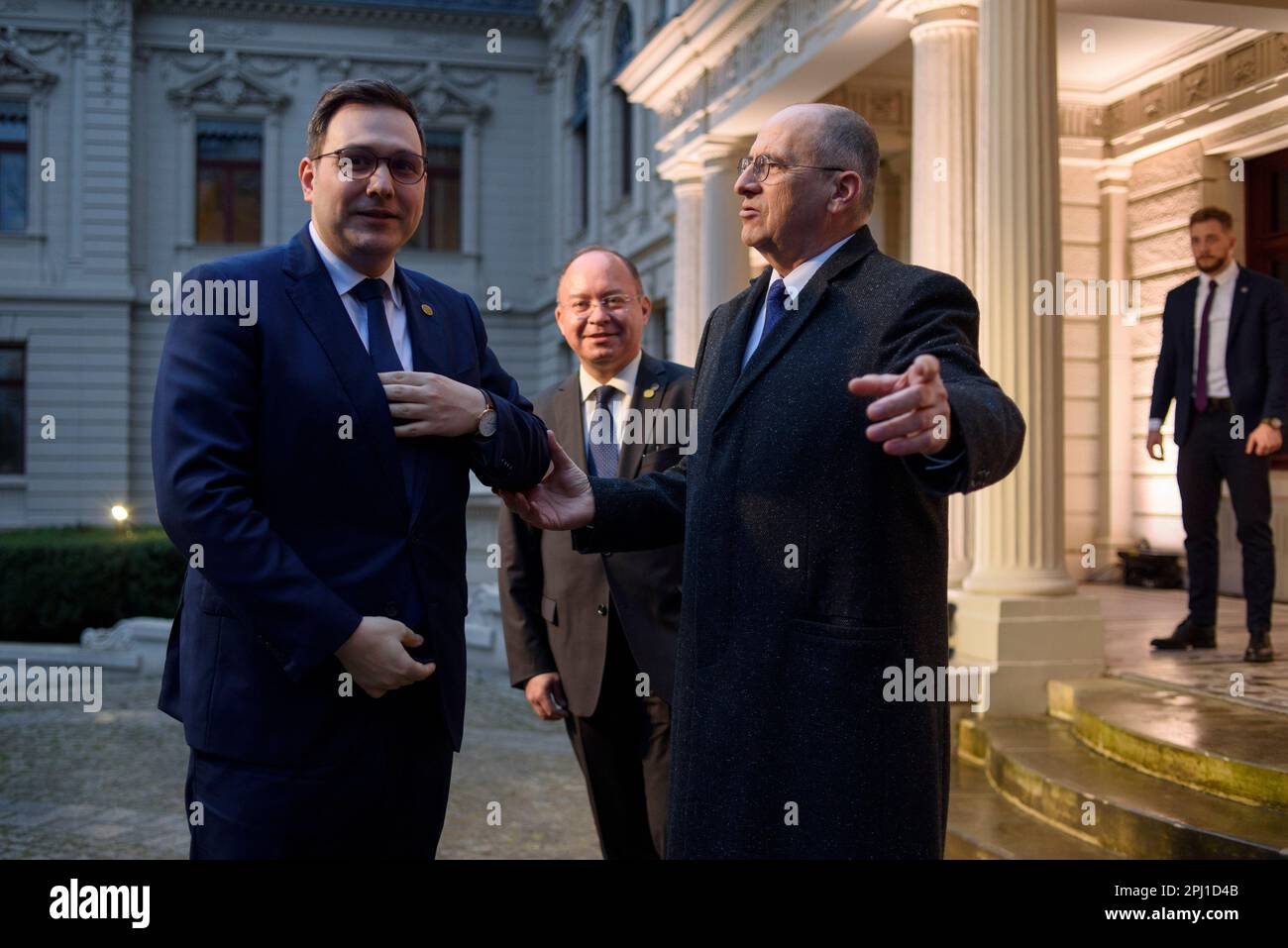 March 30, 2023, Lodz, Warsaw, Poland: Czech Foreign Minister Jan ...