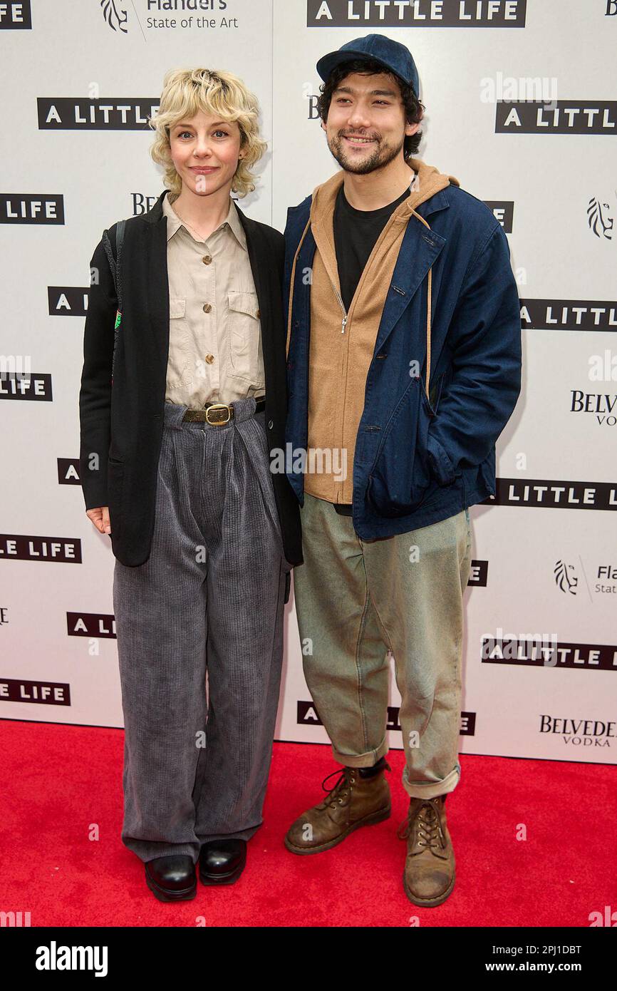 London, UK . 30 March, 2023 . Sophia Di Martino and Will Sharpe ...