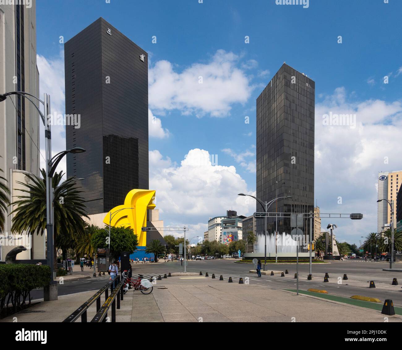 Landmark El Caballito Monument located near Torre Caballito and Paseo ...