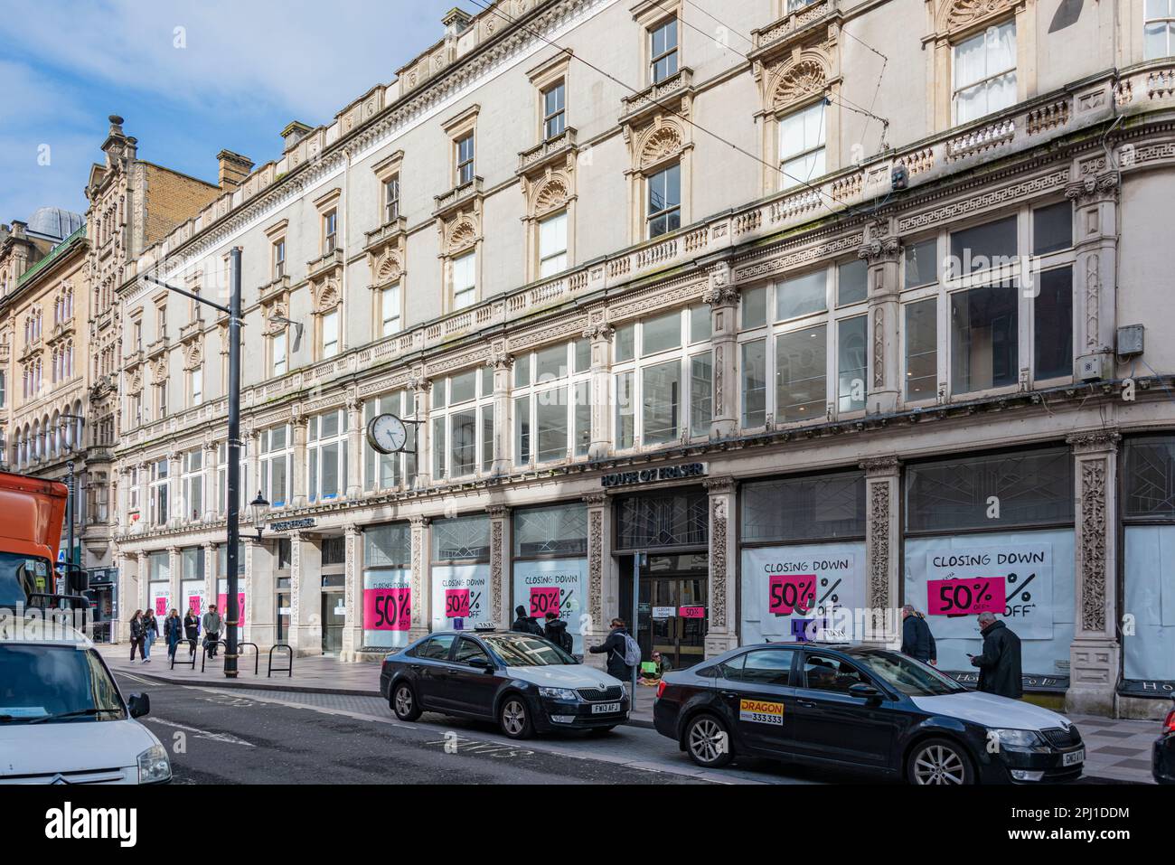 Howells Cardiff Closes down after 150 years Stock Photo - Alamy